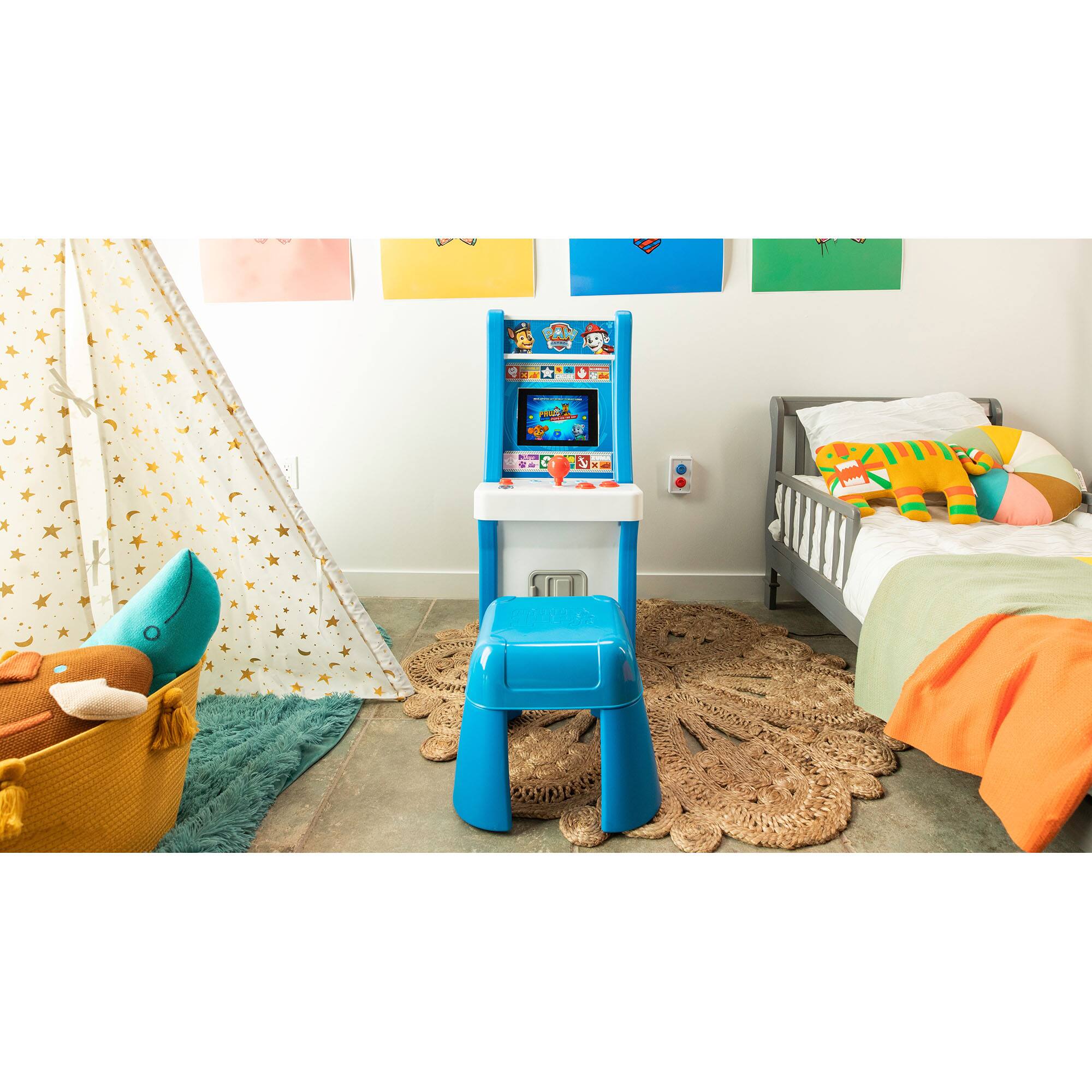 Best Buy: Arcade1Up Paw Patrol Jr Arcade with Stool PAW-J-01340