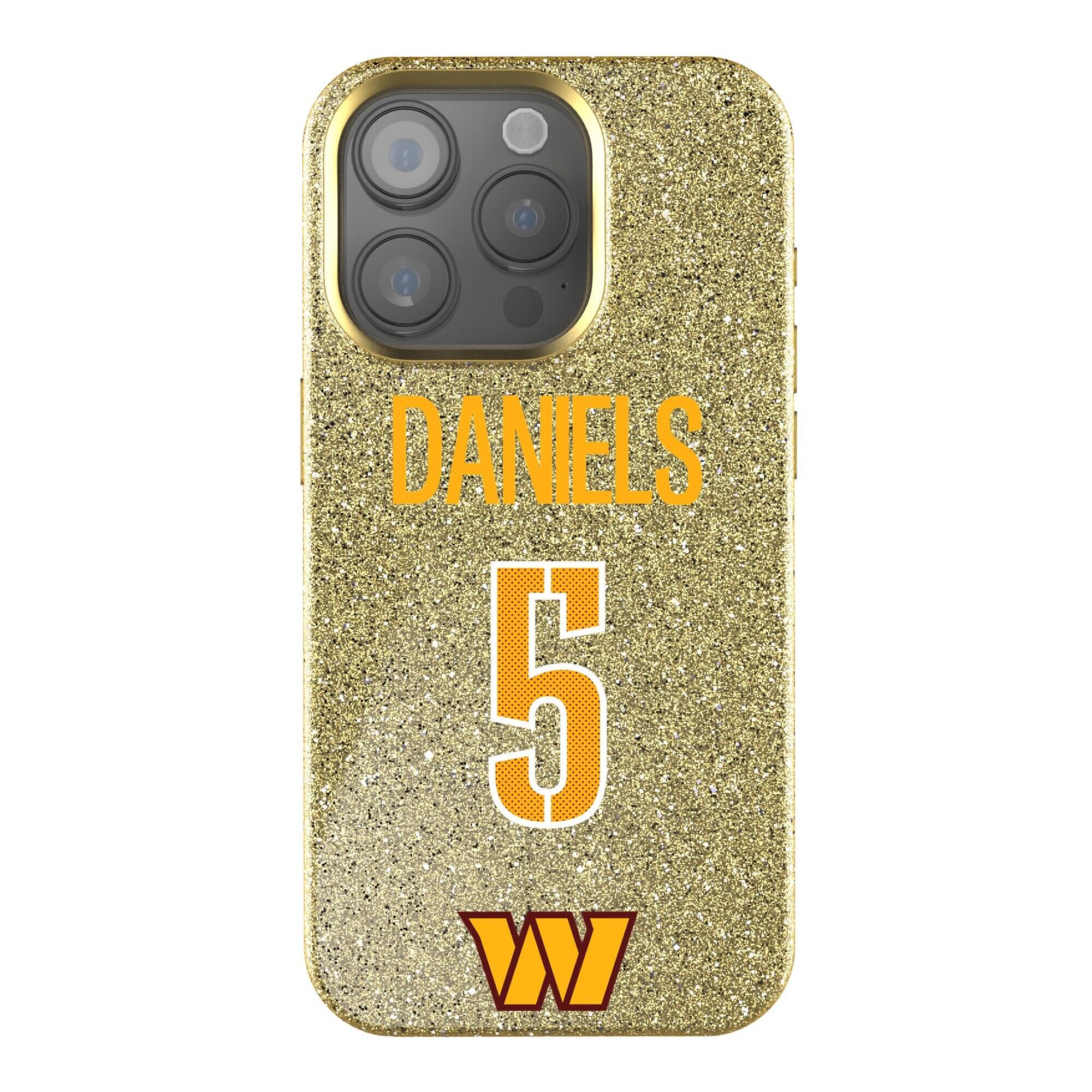 Keyscaper NFL Jayden Daniels Washington Commanders Bling iPhone Case 15 ...