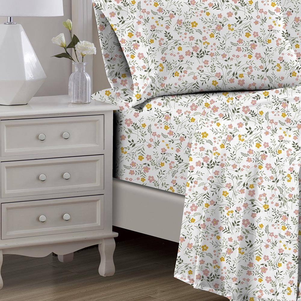 RT Designers Collection Sara 1000 Thread Count CVC Ultra Soft Sheet Set King Coral SHS33724K ...