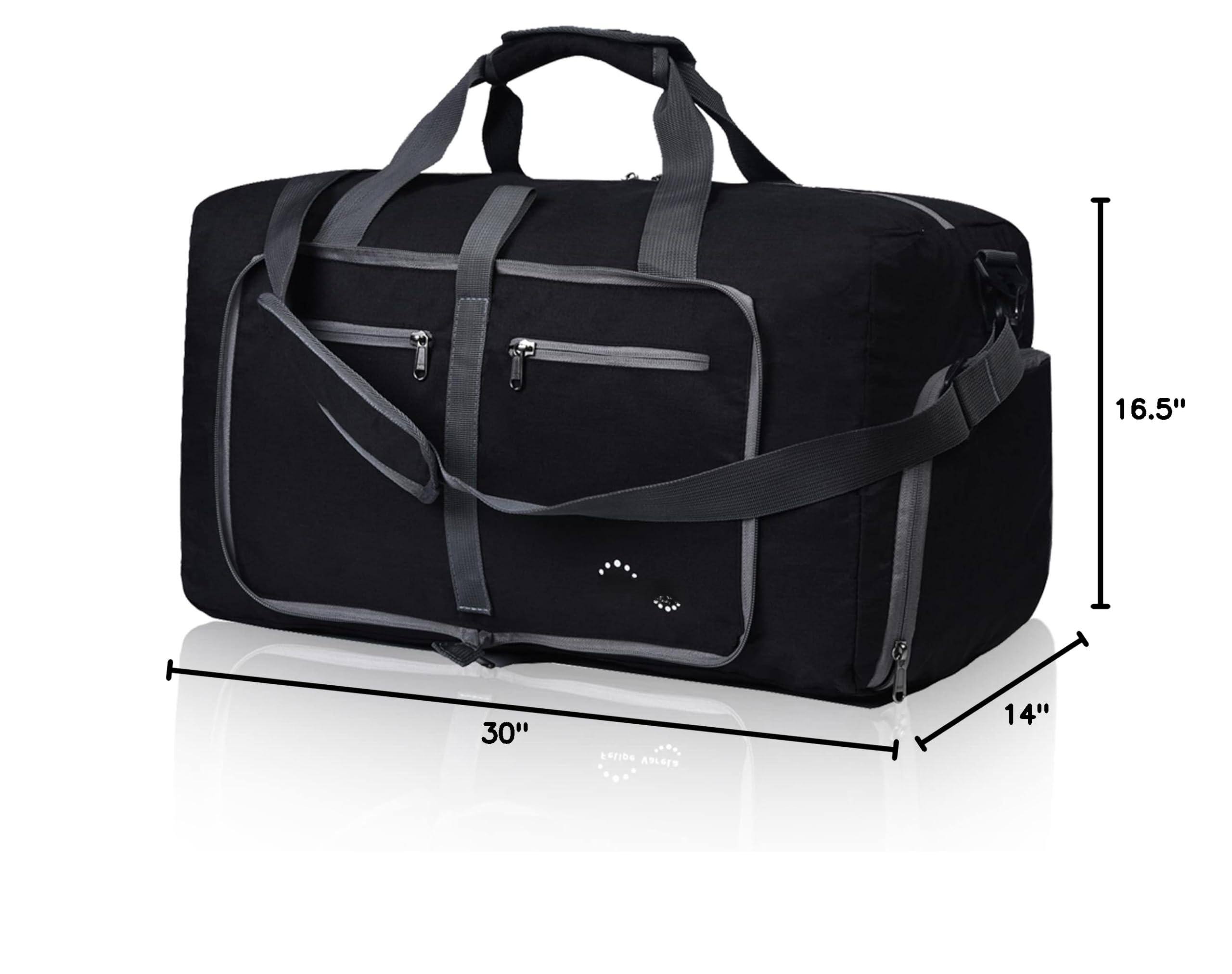 Stylel Star Duffle Bag With Shoes Compartment And Adjustable Strap ...