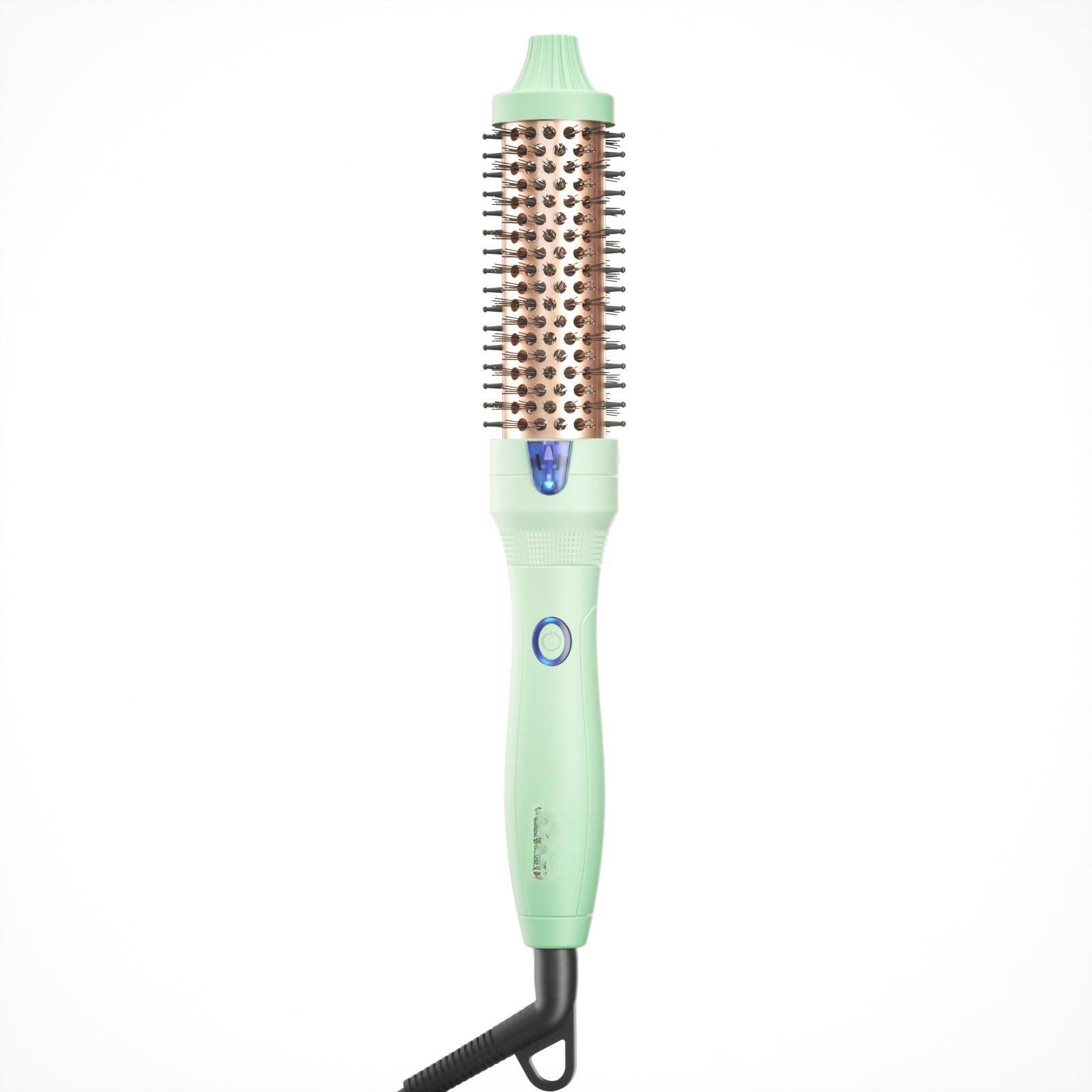 Reds Spade Brush Hot Styling Ionic Curling Iron With Tourmaline Ceramic ...