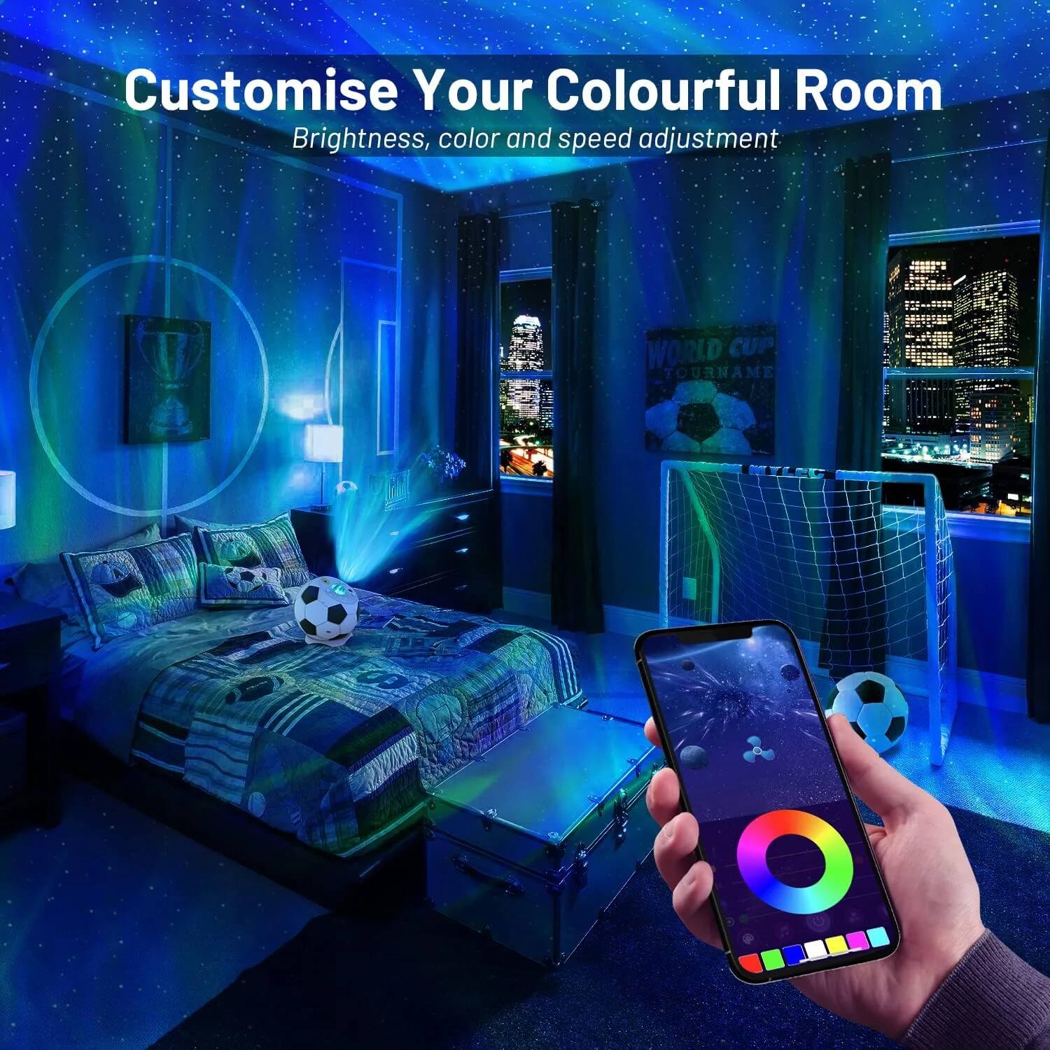 Rossetta Star Projector,Galaxy Projector with Timer Noise Children's ...