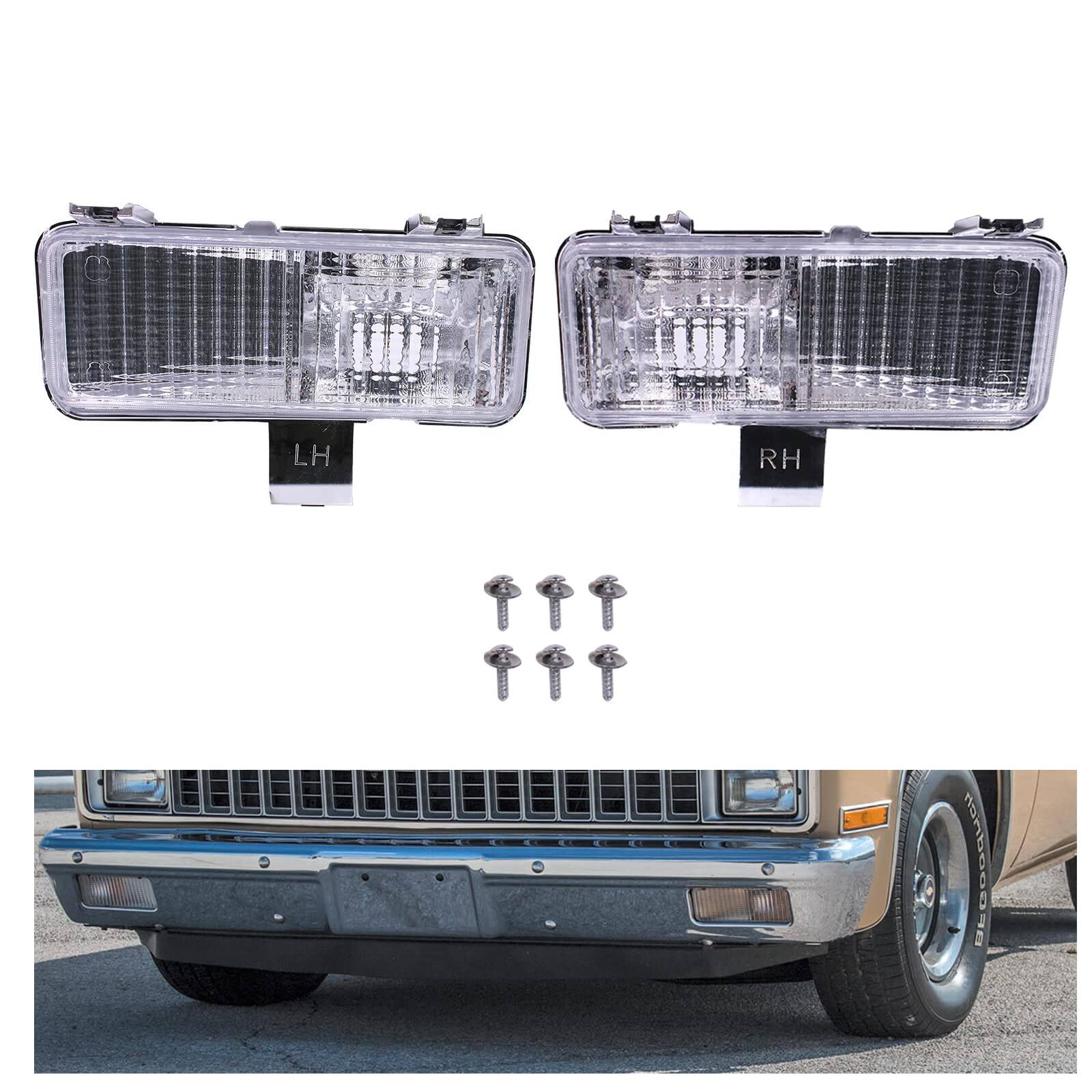 COTTAGE turn signal park lights front compatible chevy gmc blazer jimmy ...