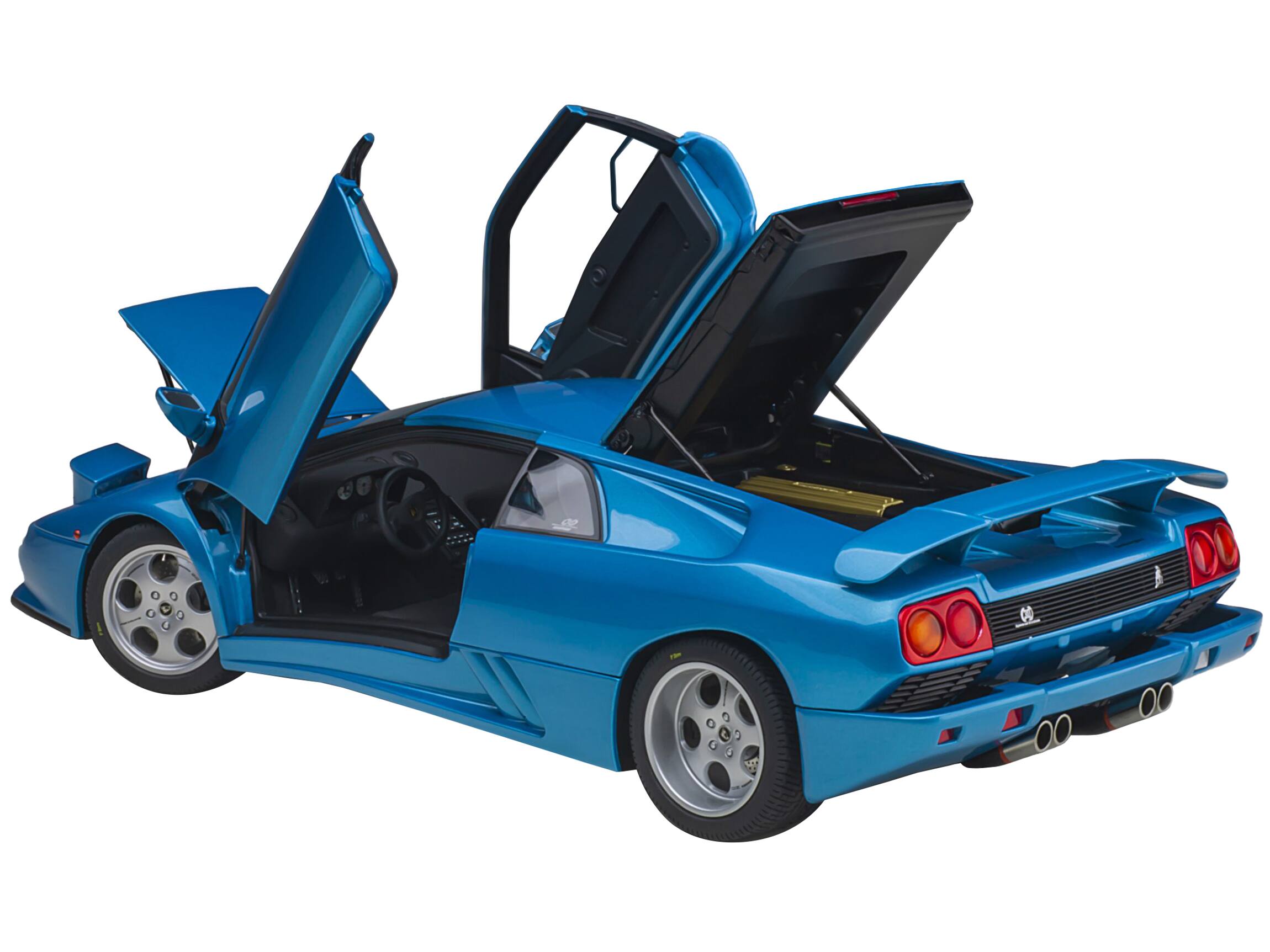 Lamborghini Diablo SE30 Blu Sirena 1/18 Model Car by Autoart Blue ...