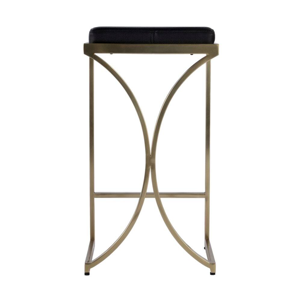 Butler Specialty Natalya 25.5 in. Seat Height Square Upholstered and ...