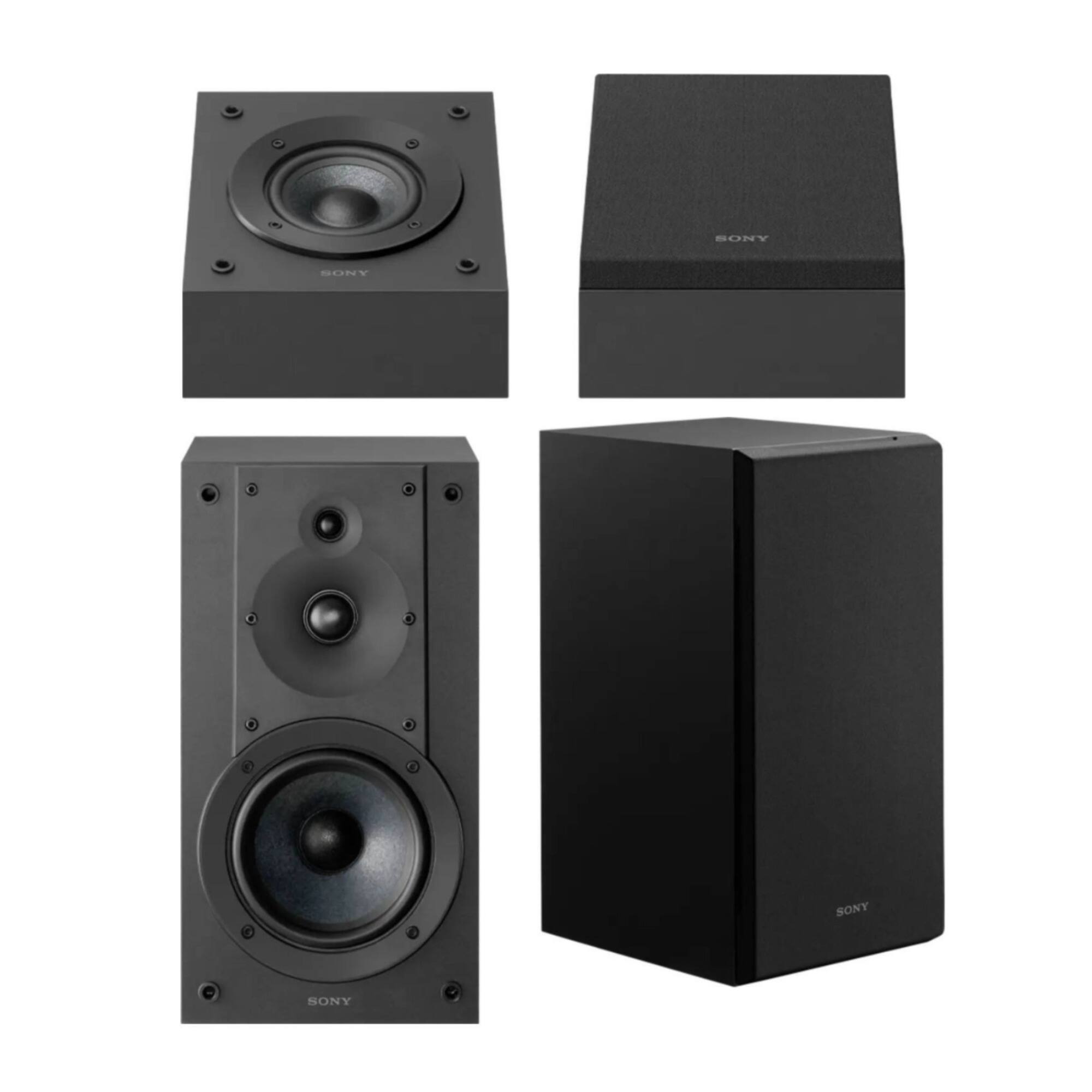 Sony SS CS5M2 3 Way 3 Driver Hi Res Audio Bookshelf Speakers (Pair ...