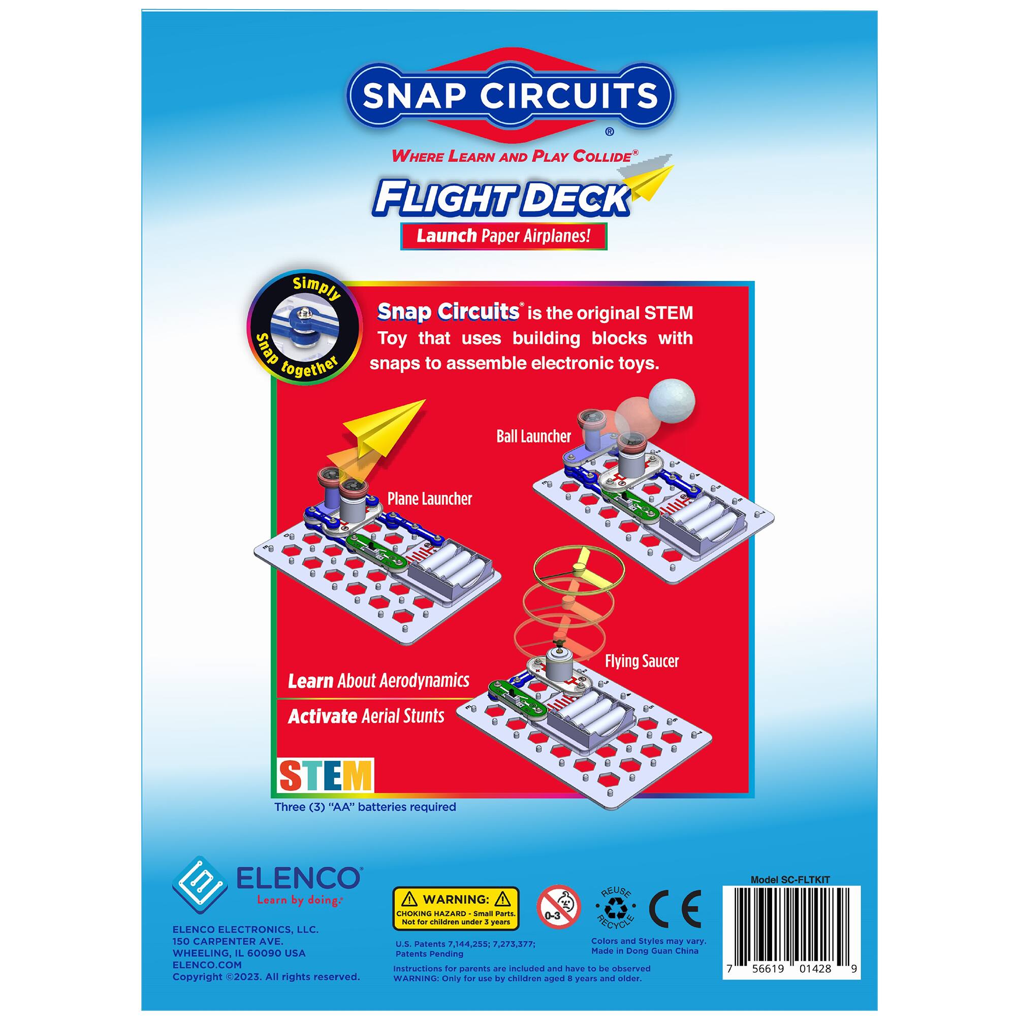 Elenco Snap Circuits: Flight Deck G0756619014289 - Best Buy