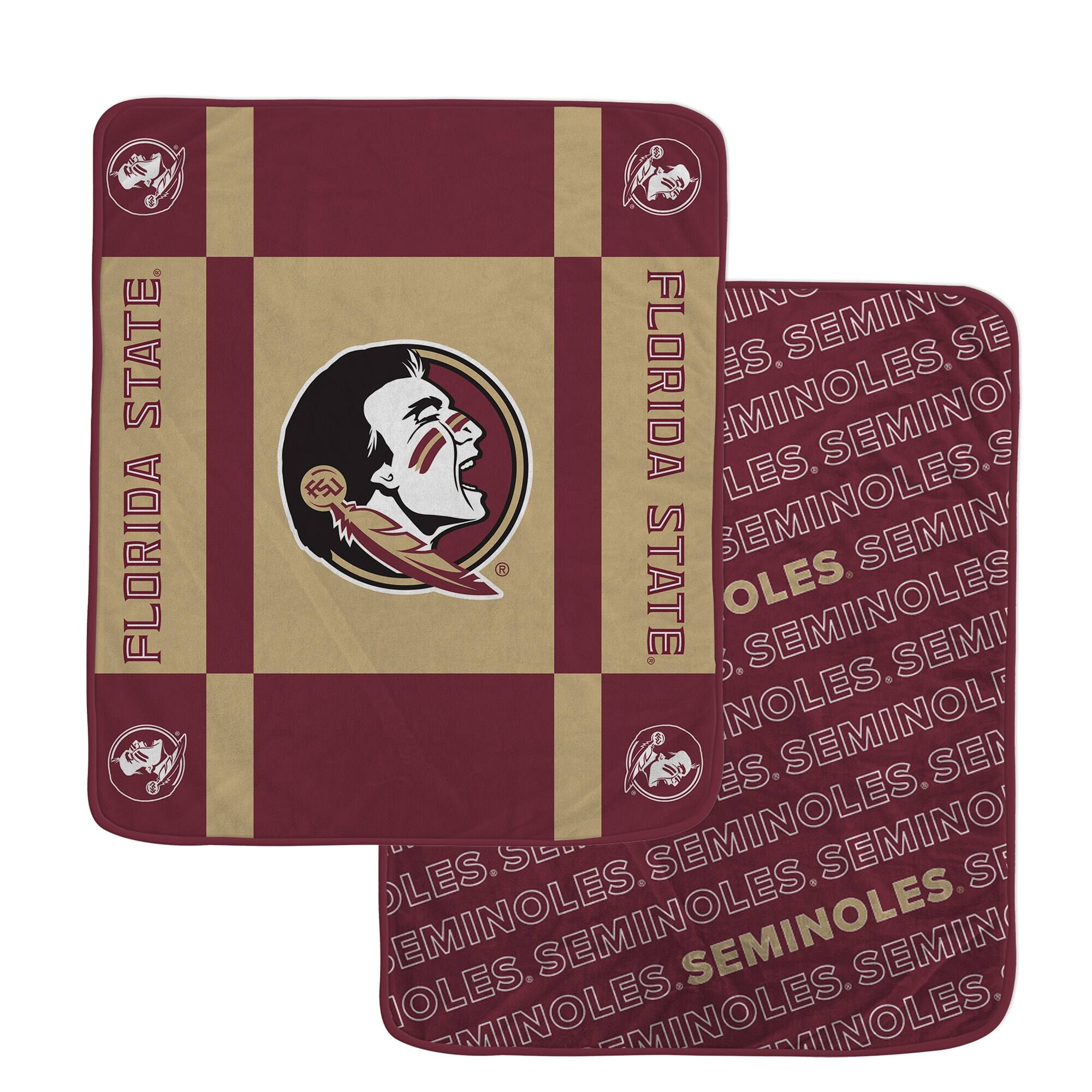 Pegasus Florida State Seminoles 60 x 70 Reverse Block Wordmark Double ...