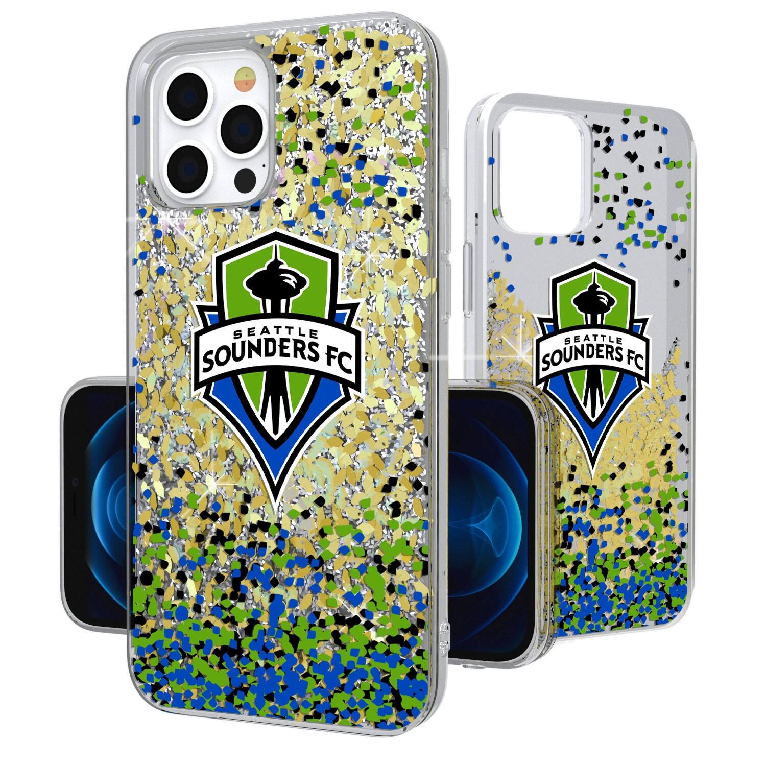Keyscaper MLS Seattle Sounders FC iPhone Confetti Glitter Design Case ...