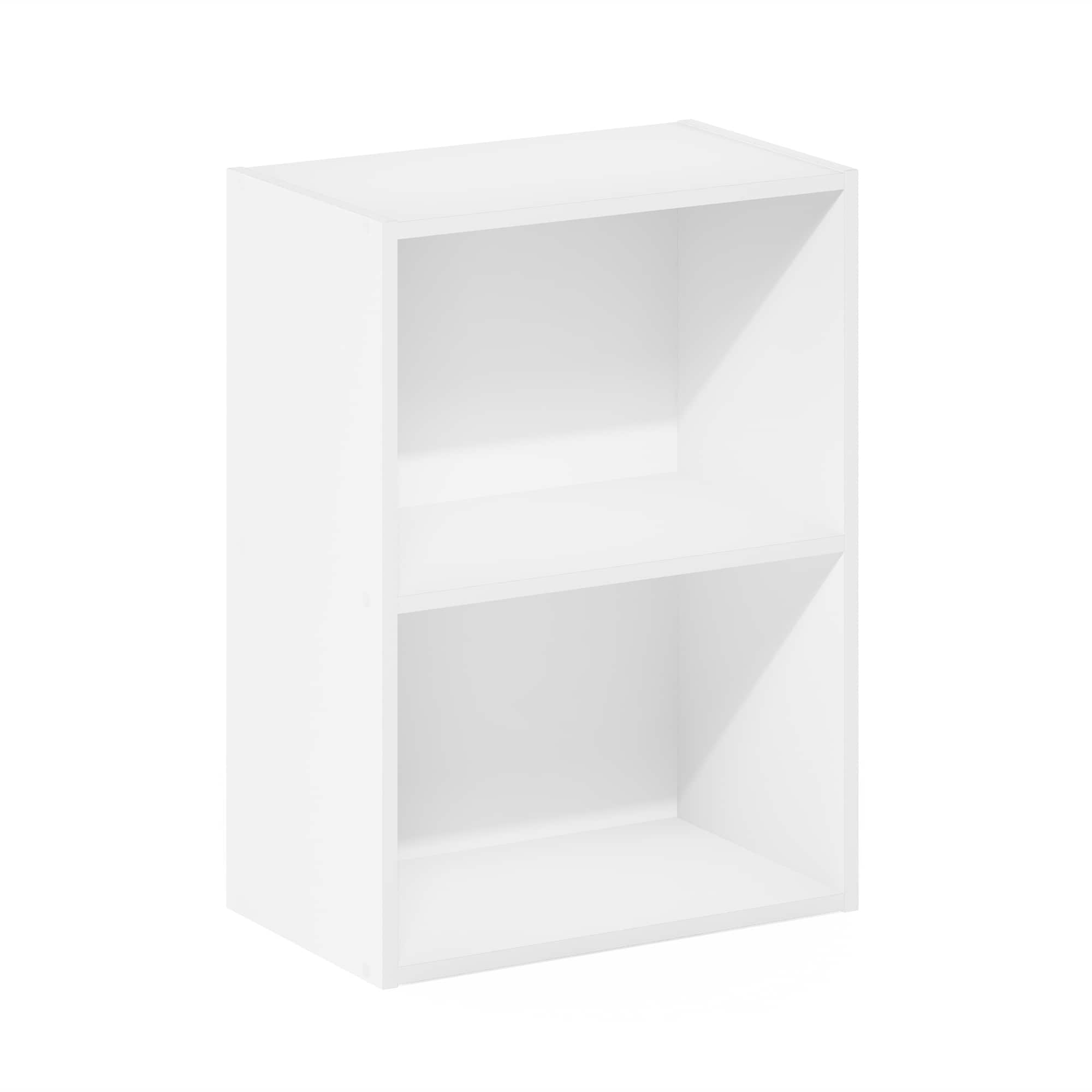 Furinno - Pasir 4-Tier Corner Open Shelf Bookcase - Blackwood 22270BKW ...