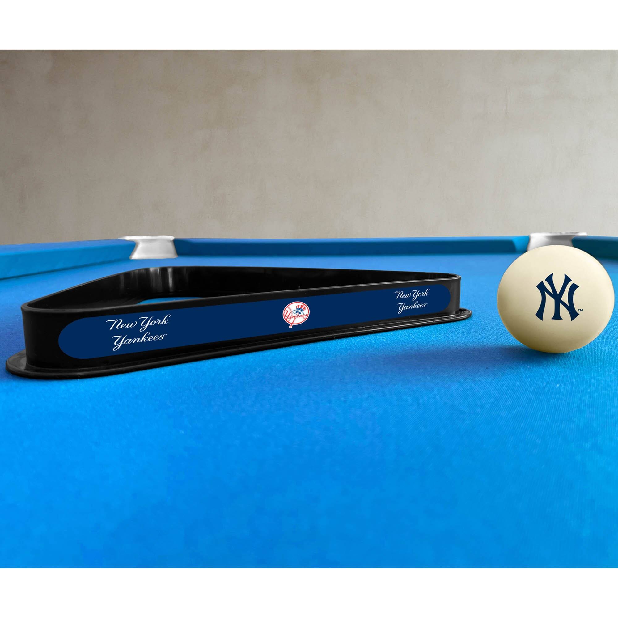 Imperial New York Yankees Cue Ball & Rack Set White 201745966 - Best Buy