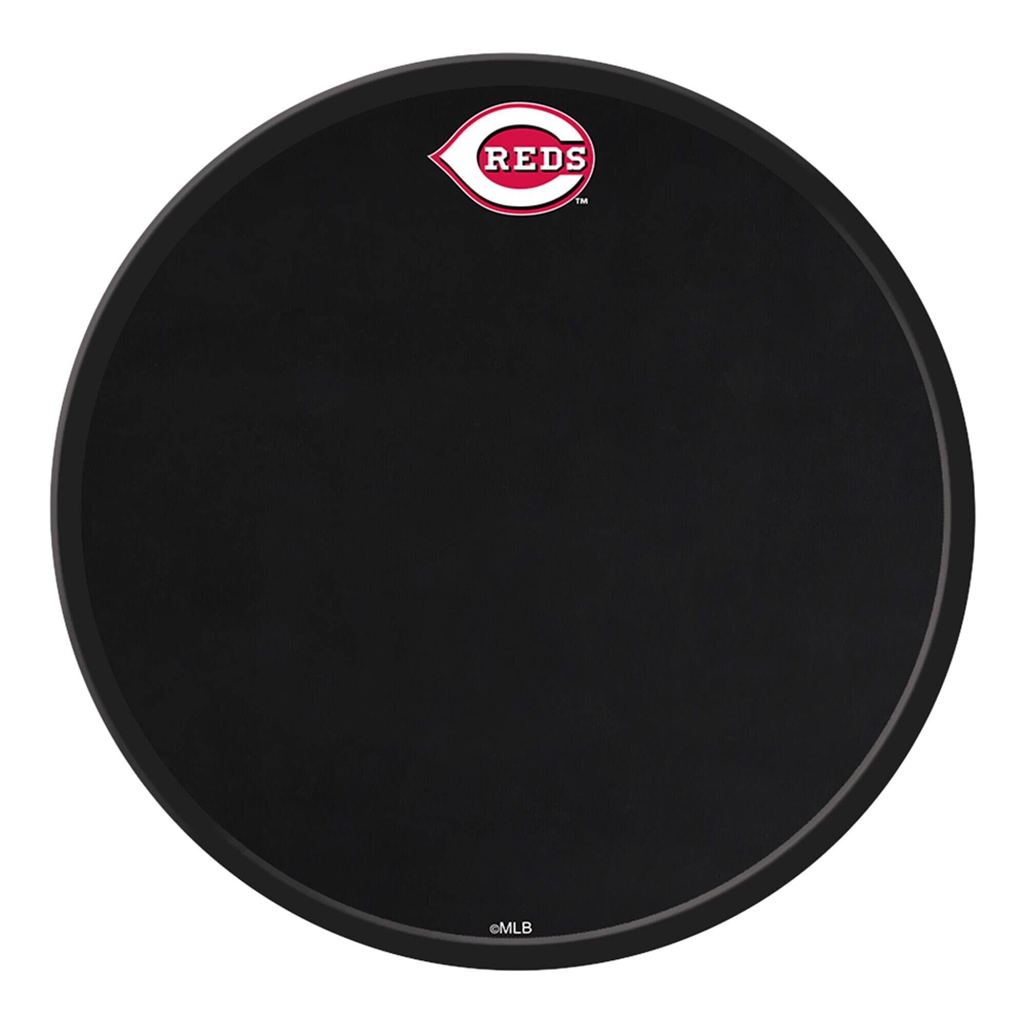 The Fan Brand Cincinnati Reds 17.5" Modern Disc Chalkboard Multicolor ...