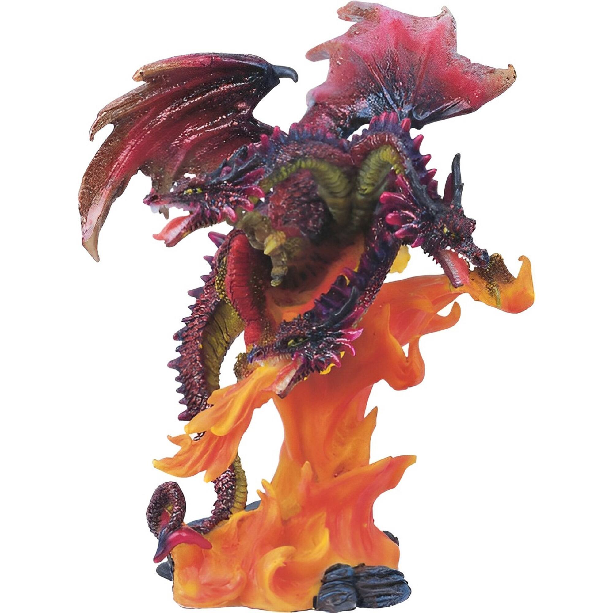 FC Design 4"H Headed Volcano Dragon Figurine Statue Office/Computer ...