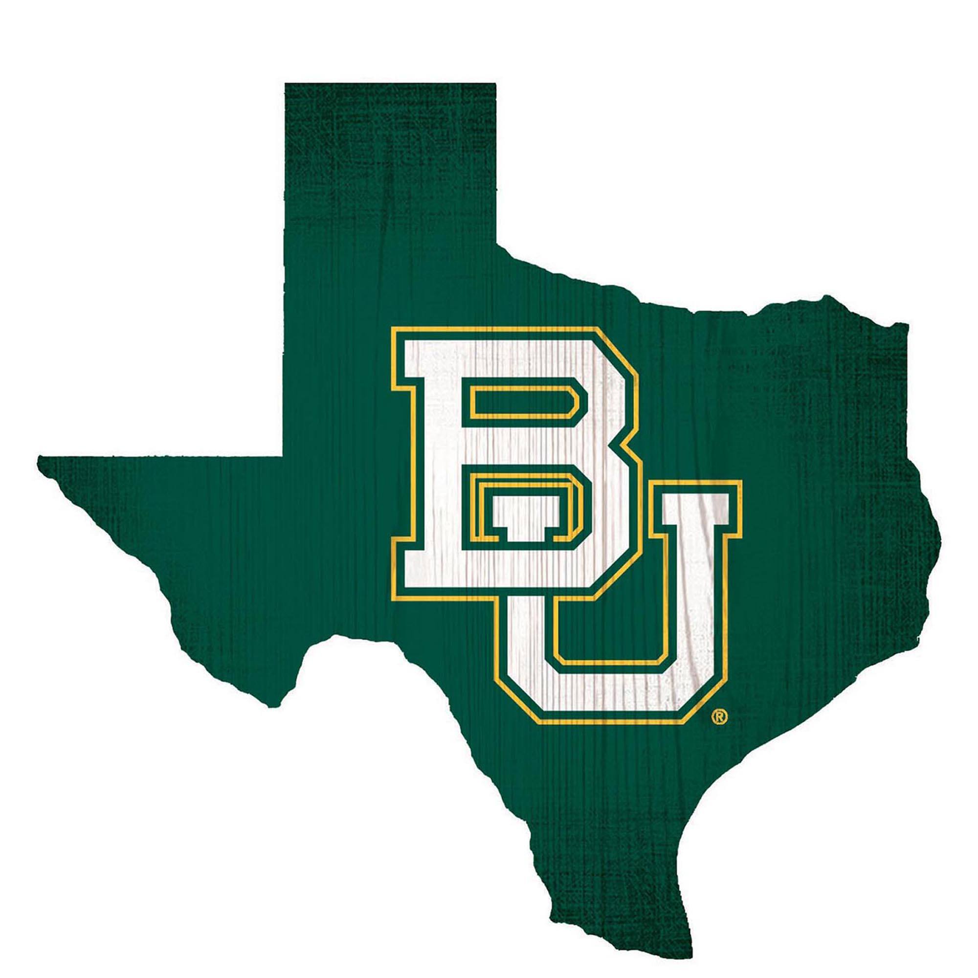 Fan Creations Baylor Bears 12" Logo State Sign Multicolor 3919466 ...