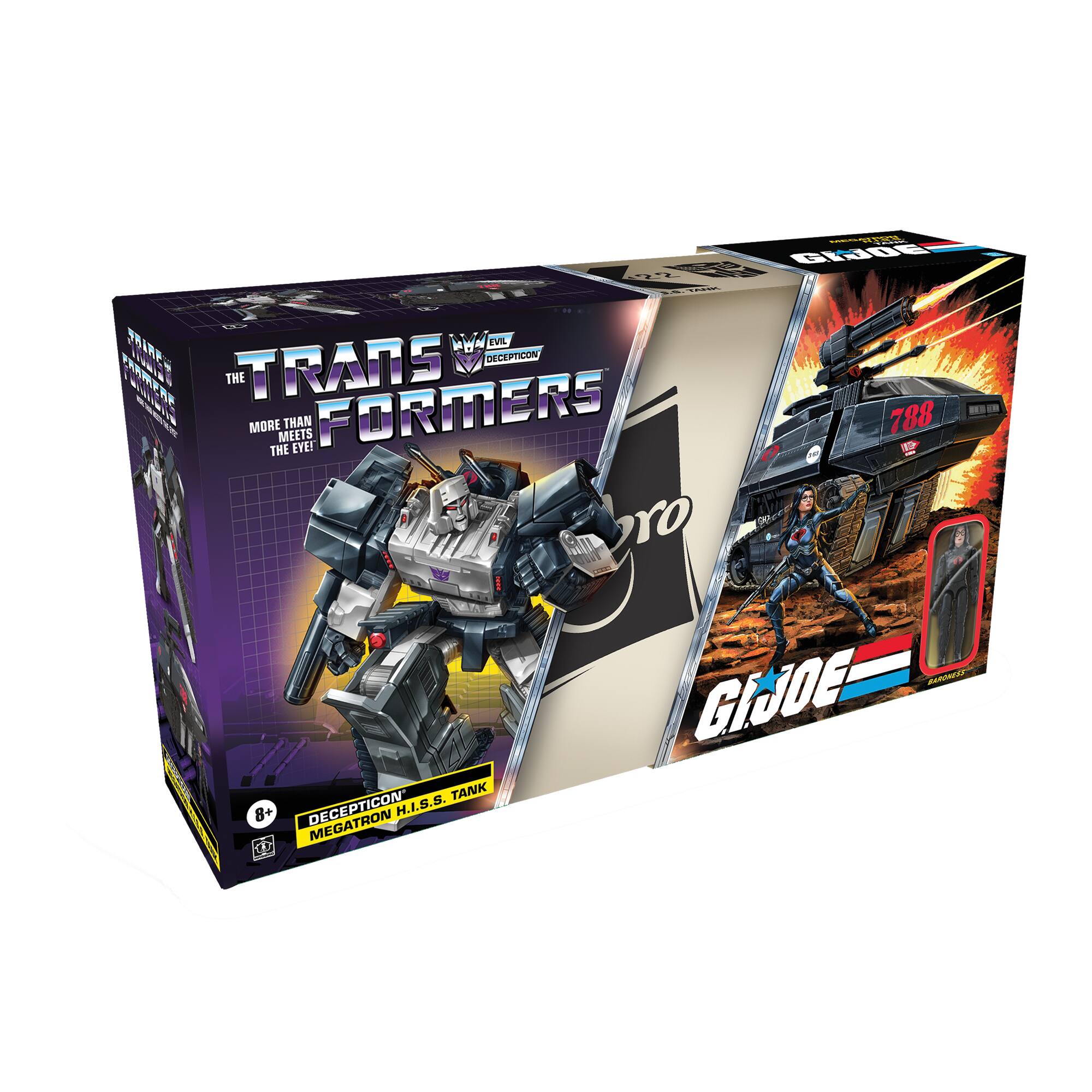 Transformers Collaborative: G.I. Joe Mash Up, Megatron H.I.S.S. Tank ...