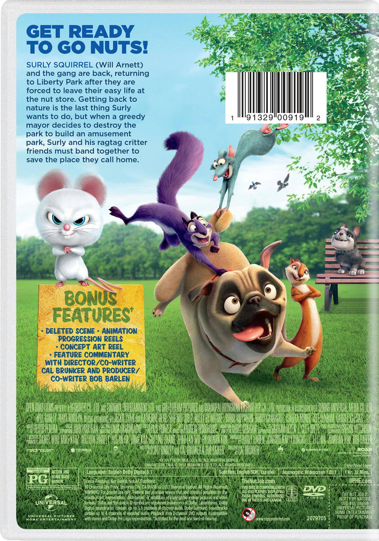 The Nut Job 2 Nutty By Nature [DVD] [Standard] - Best Buy