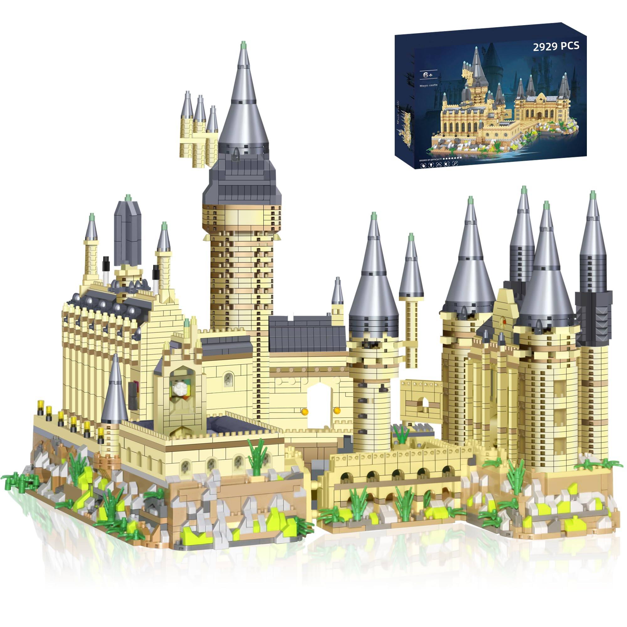 EZTW1 5000 Mini Building Blocks Sets Magic Castle micro Kit Creative ...