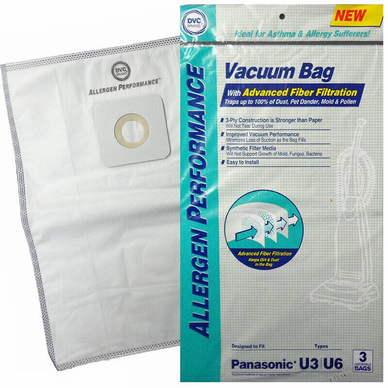 DVC Panasonic Panasonic Vacuum Bags (6 Pack) Part #PR 1471A PR-1471A ...