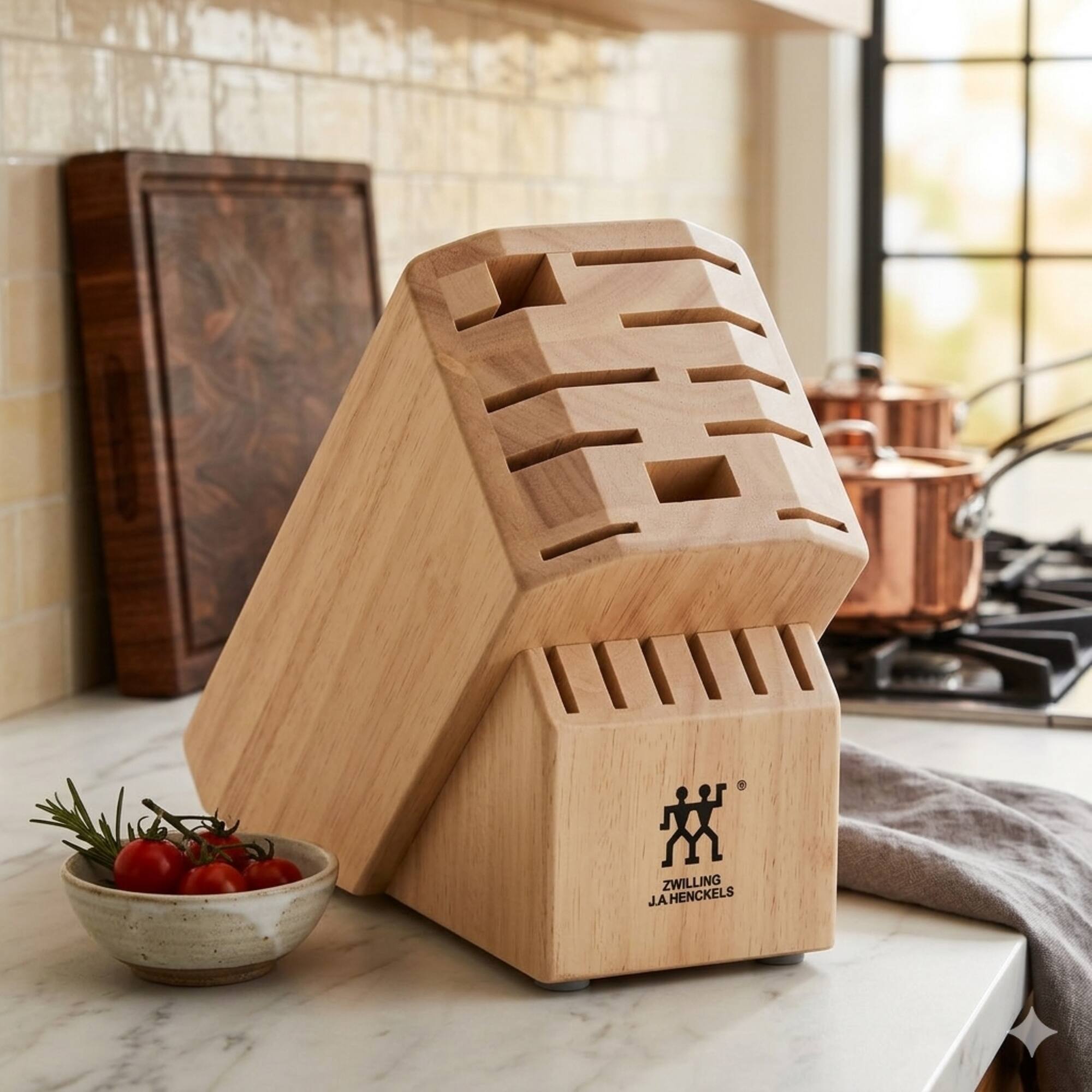 ZWILLING Pro 16 slot Knife Block Solid White 35093-226 - Best Buy