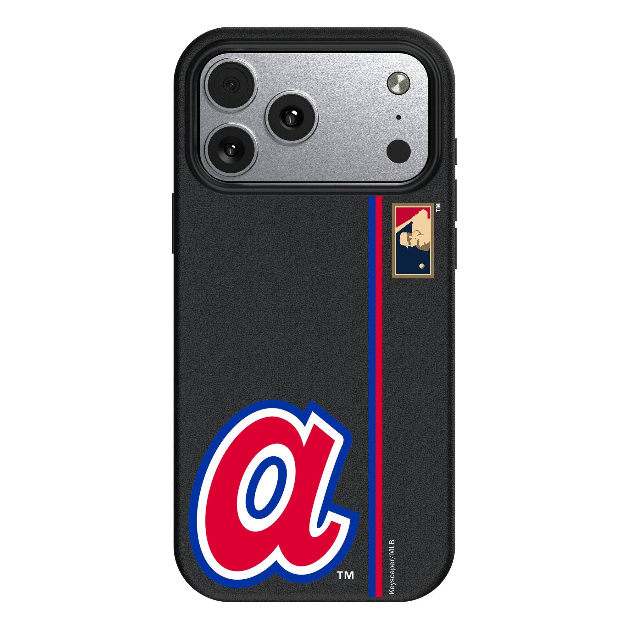 Keyscaper MLB Atlanta Braves 1972 80 Logo iPhone Magnetic Bump Case 15 ...