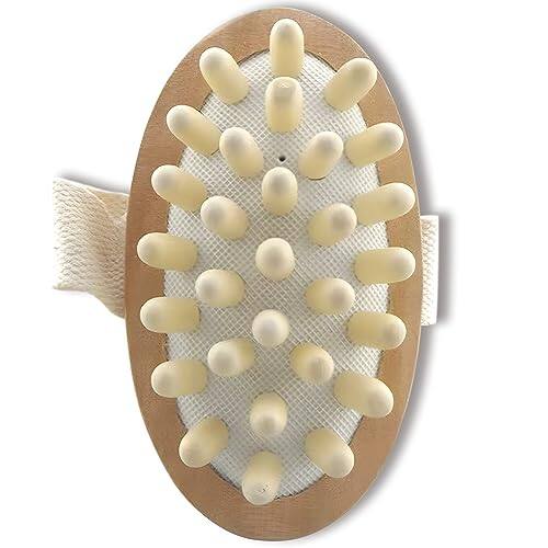 DORLUKFU Natural Wooden Anti Cellulite Massager Wood Hand Held Massager ...