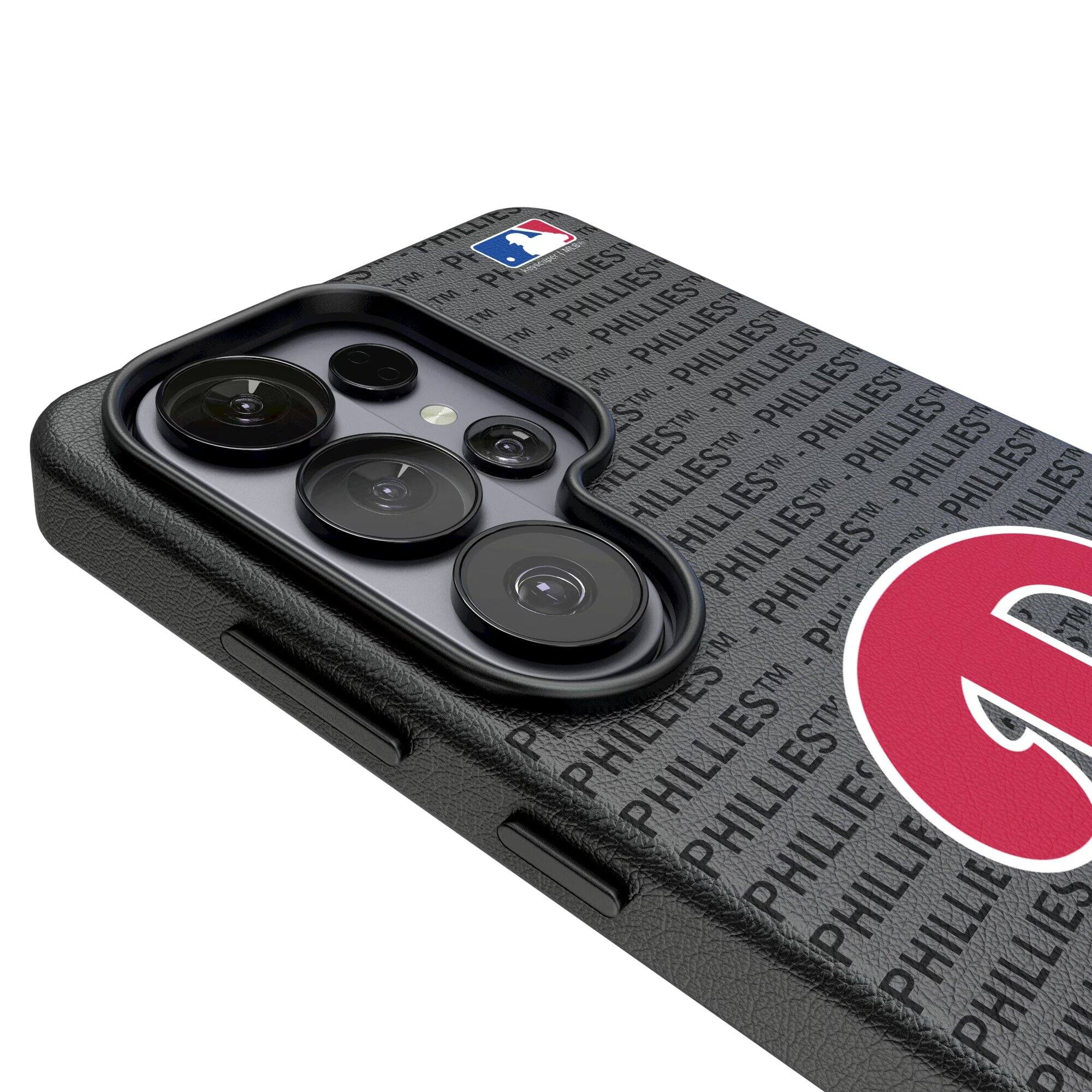 Keyscaper MLB Philadelphia Phillies Text Backdrop Galaxy Magnetic Bump ...