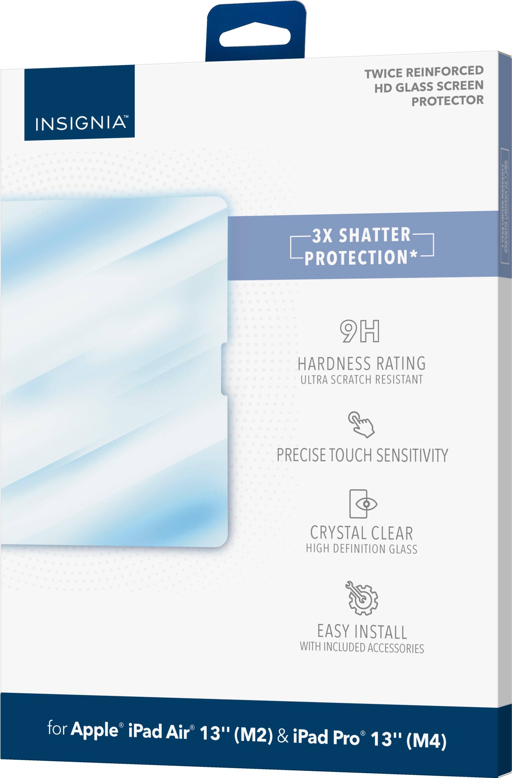 Insignia™ Glass Screen Protector for iPad Air 13" (M2) and iPad Pro 13 ...