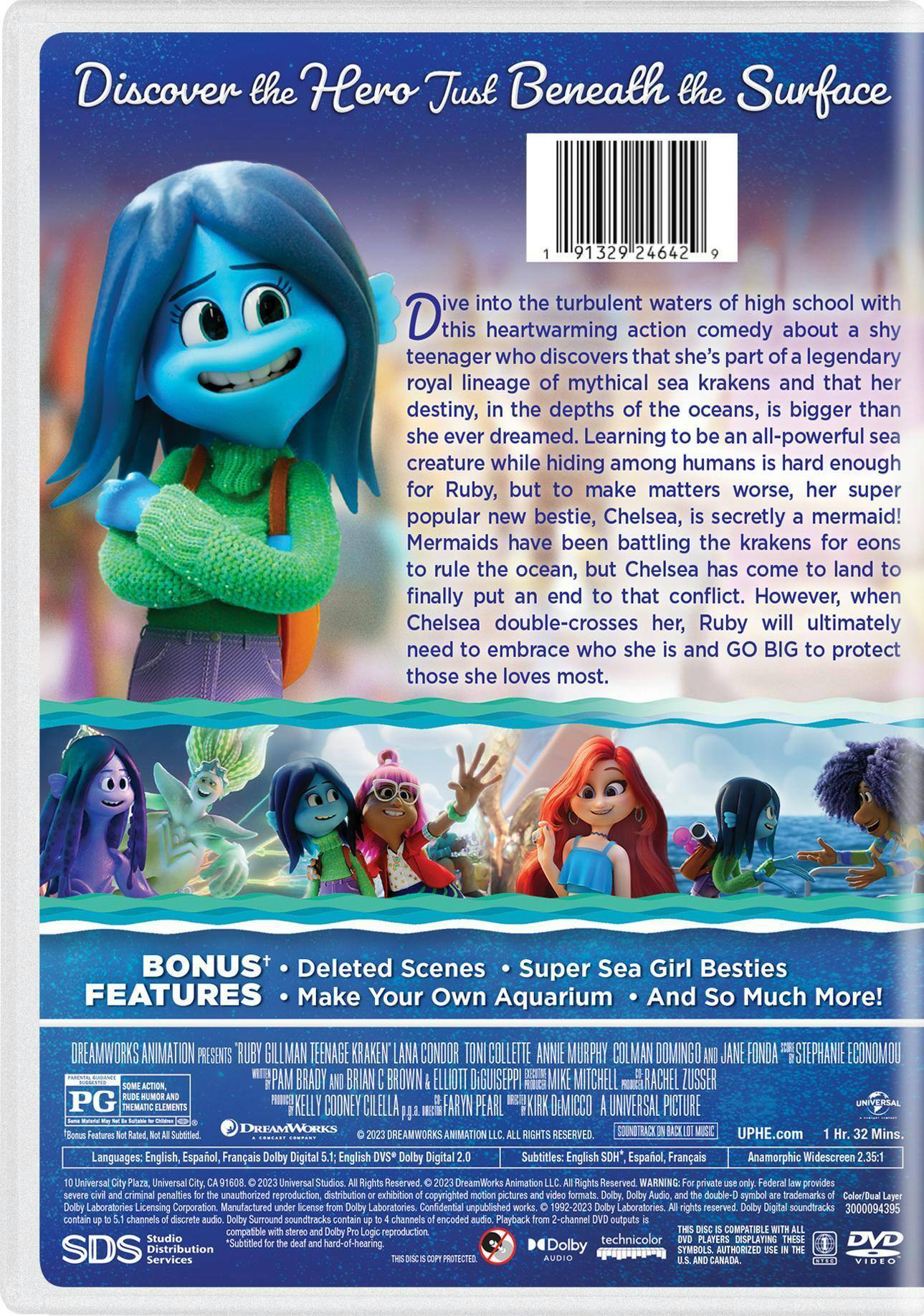 Ruby Gillman, Teenage Kraken [DVD] [Standard] - Best Buy