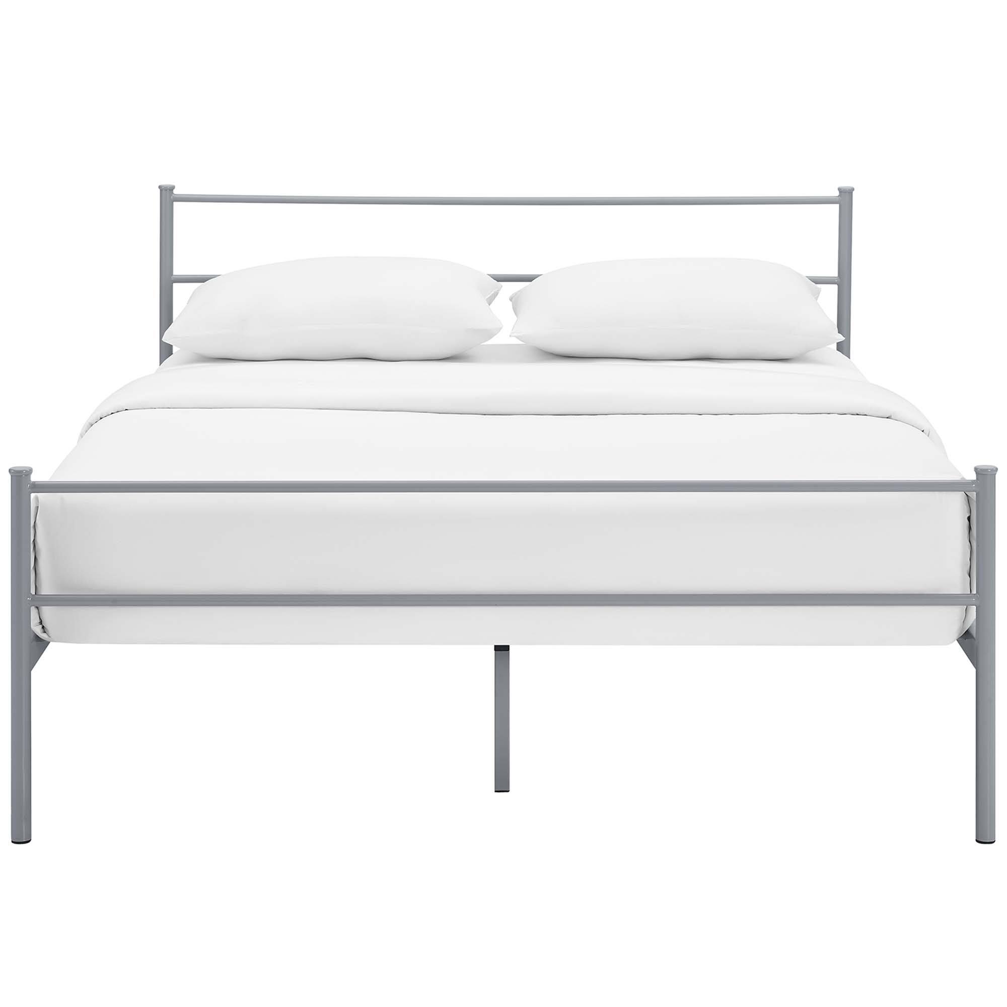 Modway Corinne Queen Bed Frame White MWY-MOD-5469-WHI - Best Buy