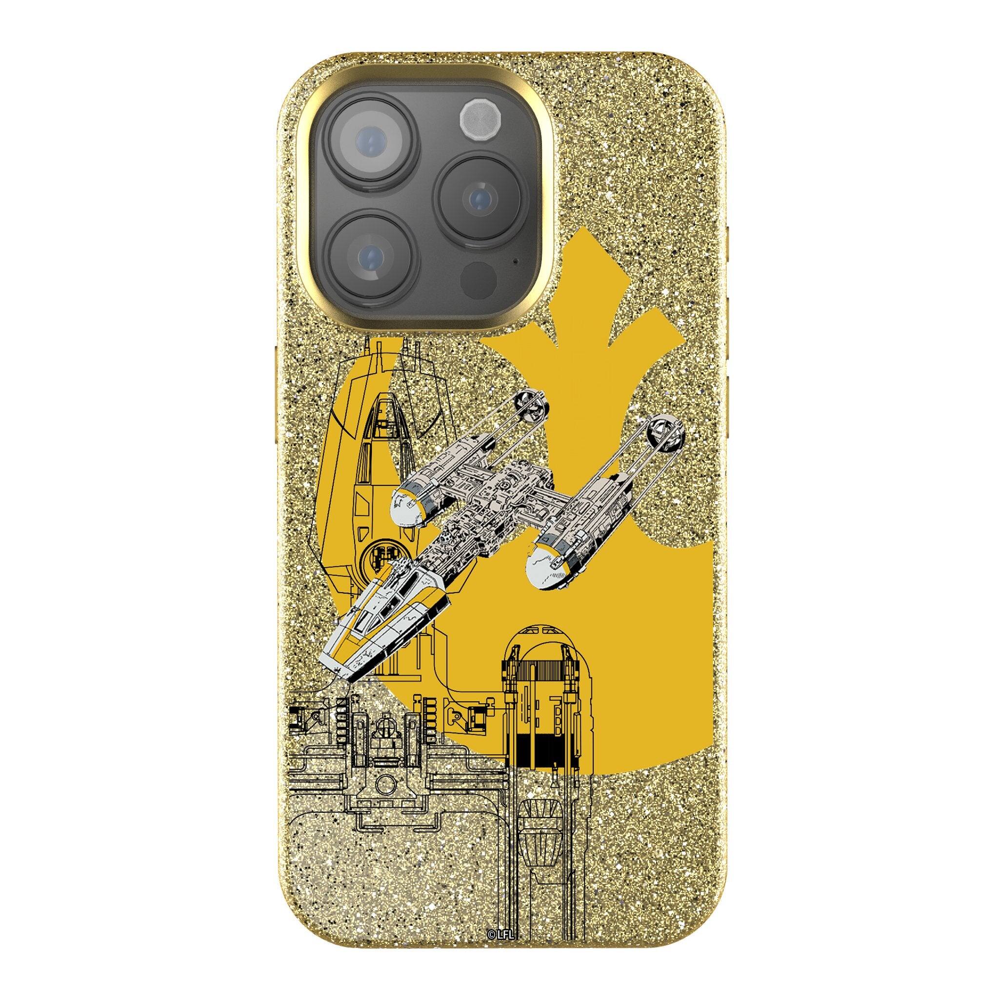 Keyscaper Star Wars: A New Hope FactionTech Gold Bling Phone Case Apple ...
