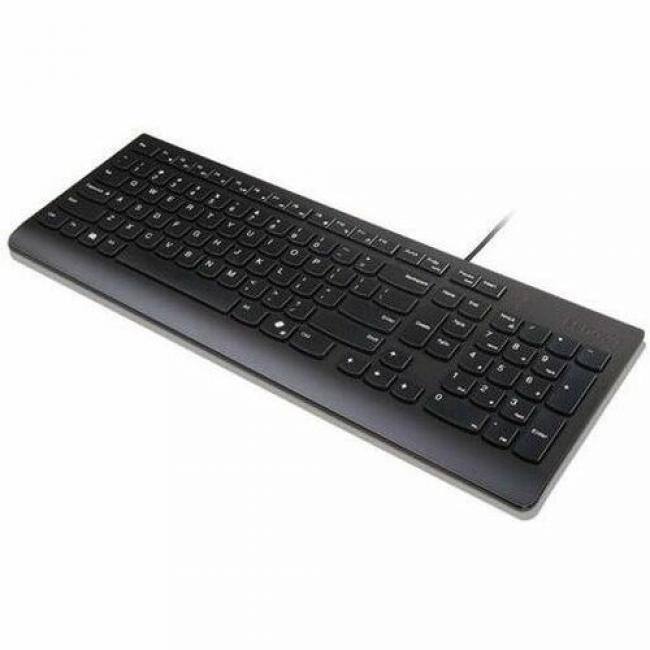 Lenovo Essential Wired Keyboard US English Cable Connectivity USB Type ...