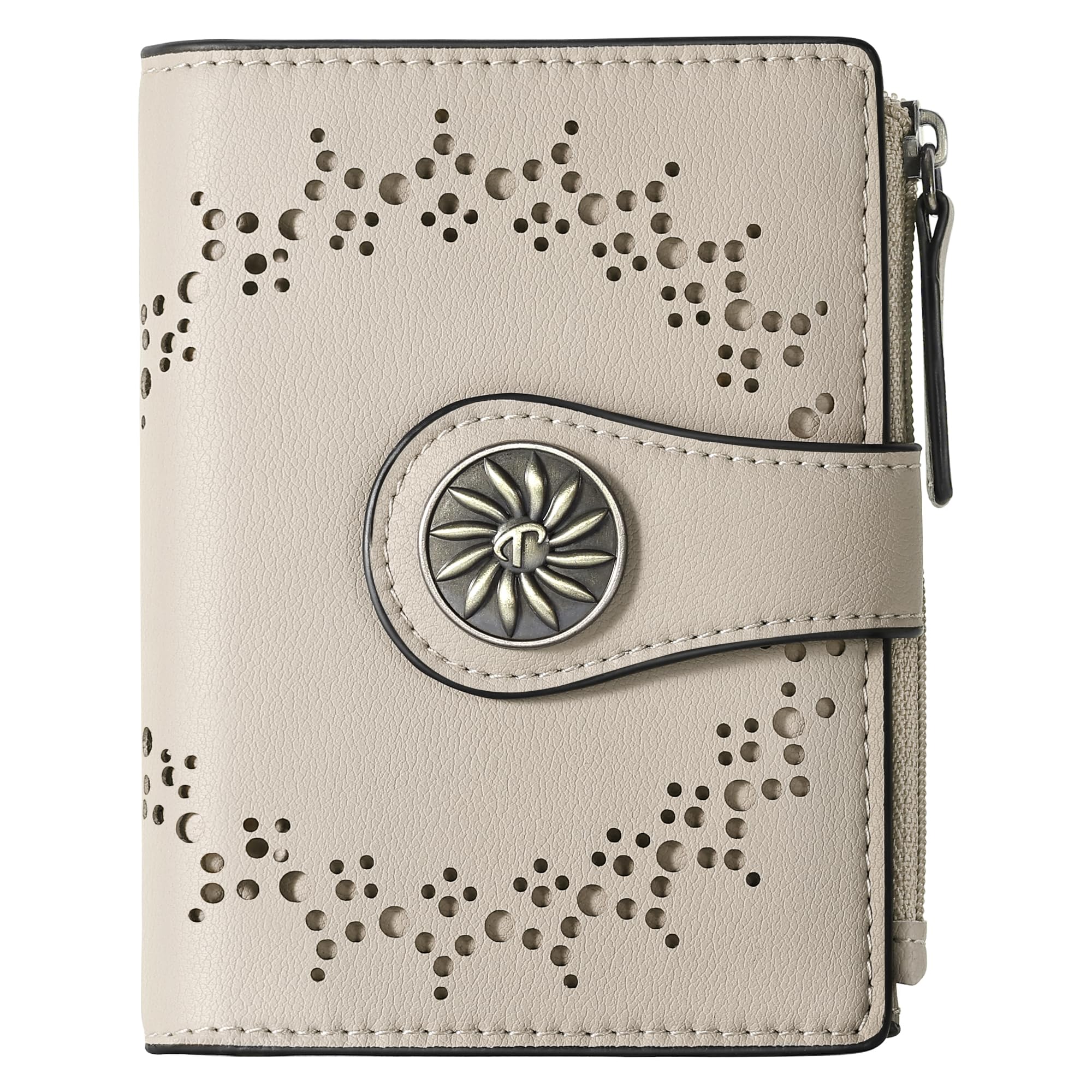 Jadie Link Small Wallet Women Bifold Rfid Blocking Card Holder Leather ...