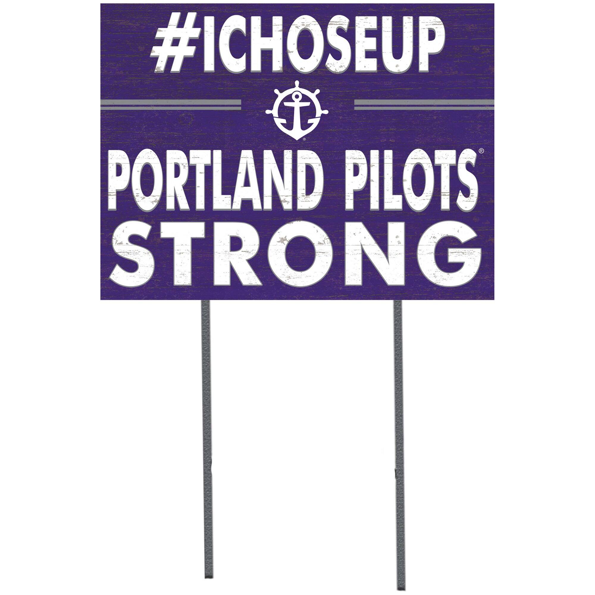 Jardine Portland Pilots 18" x 24" Yard Sign Purple 200092192 - Best Buy