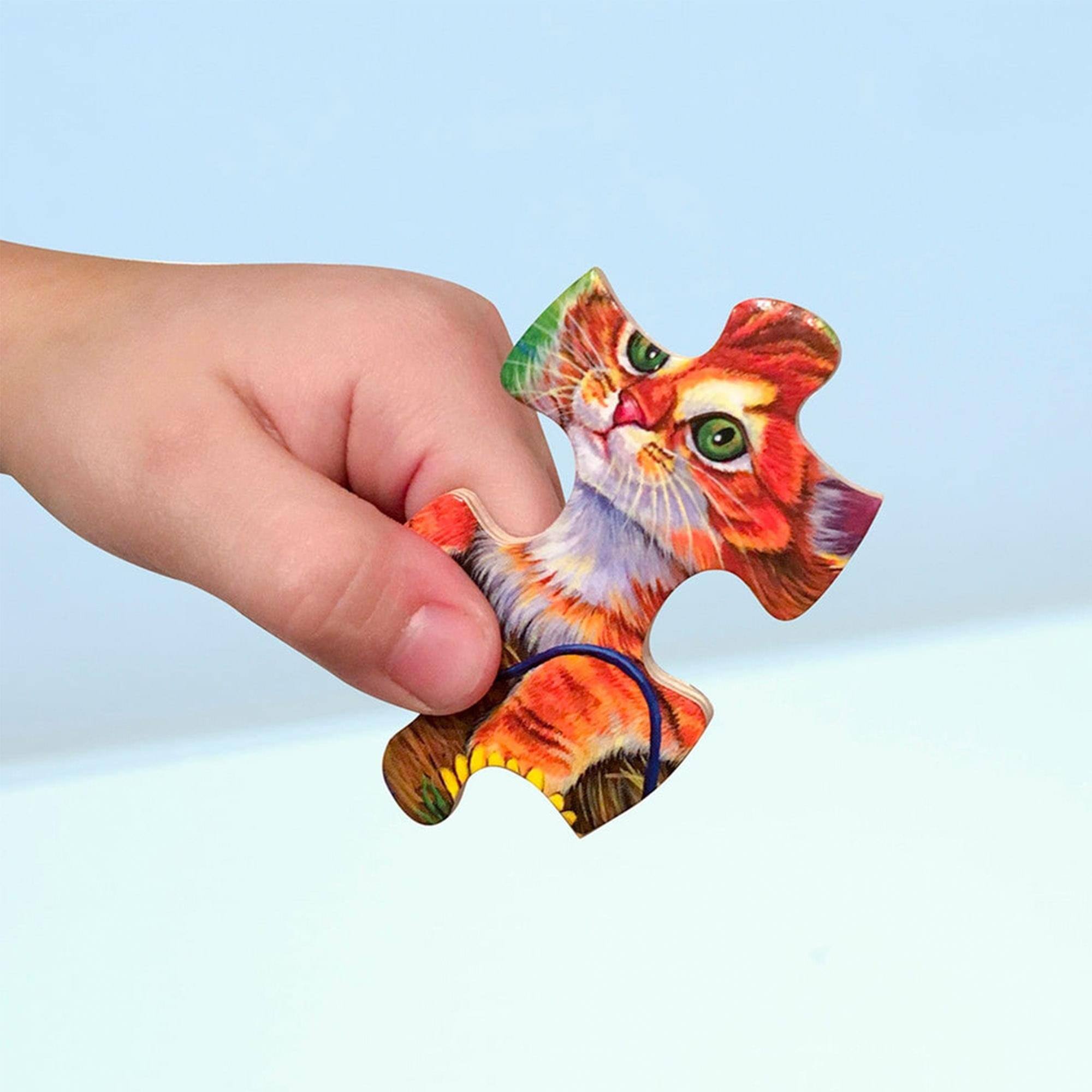 MasterPieces Desert Friends 48 Piece Real Wood Jigsaw Puzzle Multi ...