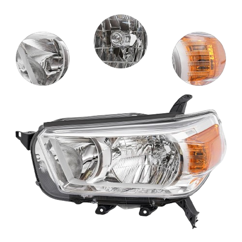 Home Collection Headlamp Left Halogen Headlight Driver Side For 2010 11 ...