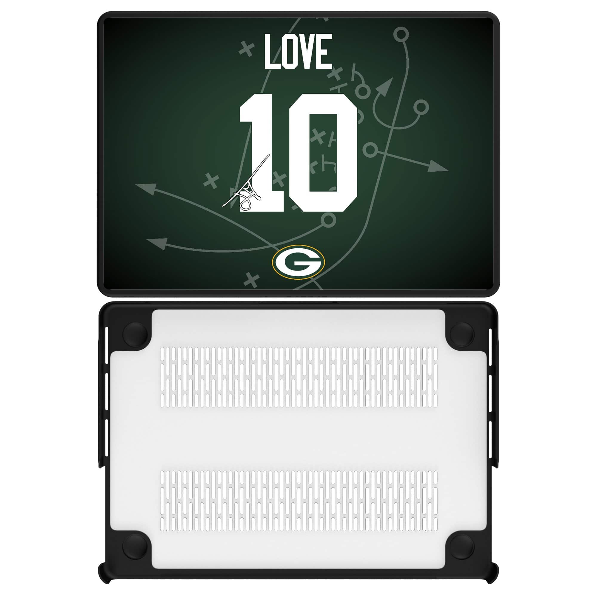 Jordan Keyscaper - Love Green Bay Packers MacBook Case - Multicolor ...