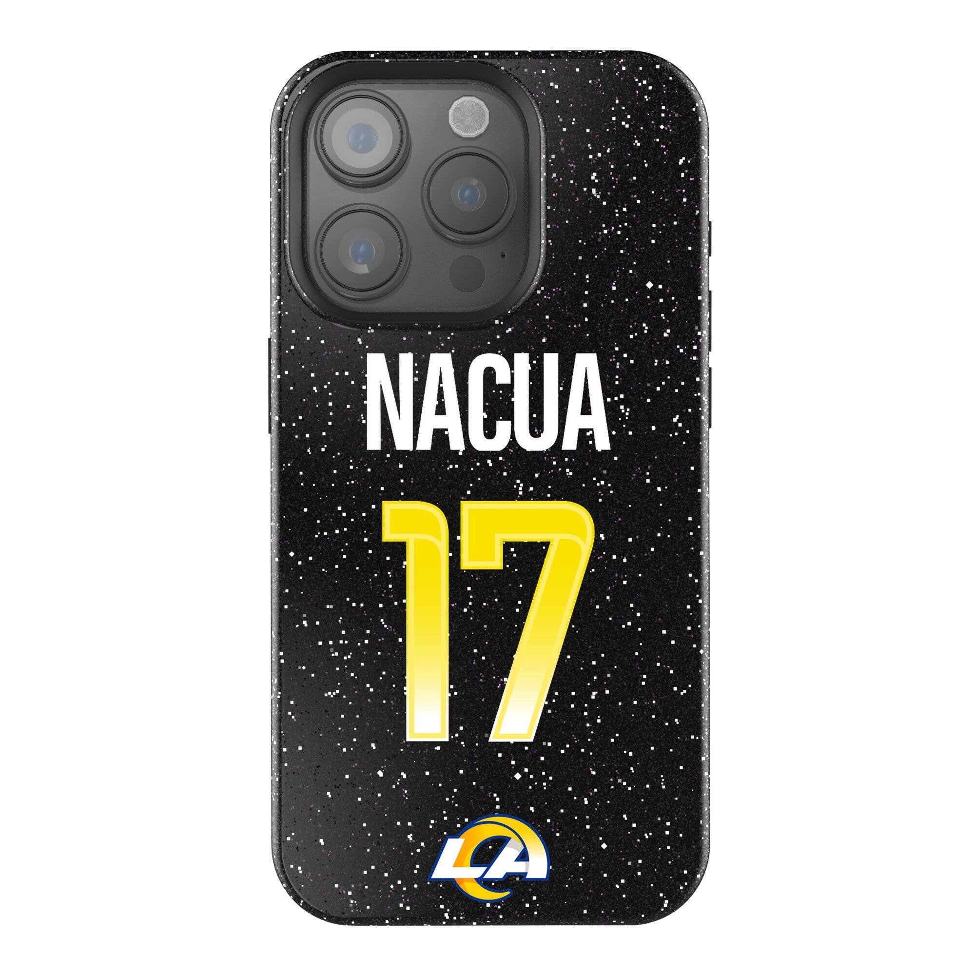 Keyscaper NFL Puka Nacua Los Angeles Rams Bling iPhone Case 16 Pro Max ...