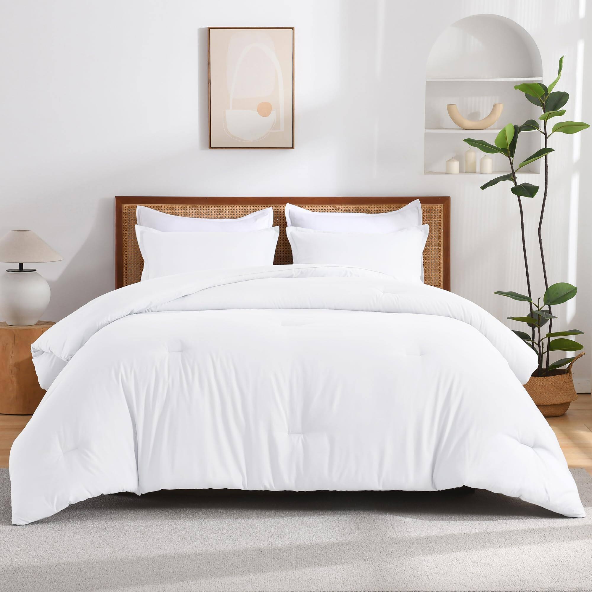 Comfort Essence - Dark Comforter Set 3 Pieces Forest Hunter Boho Solid ...