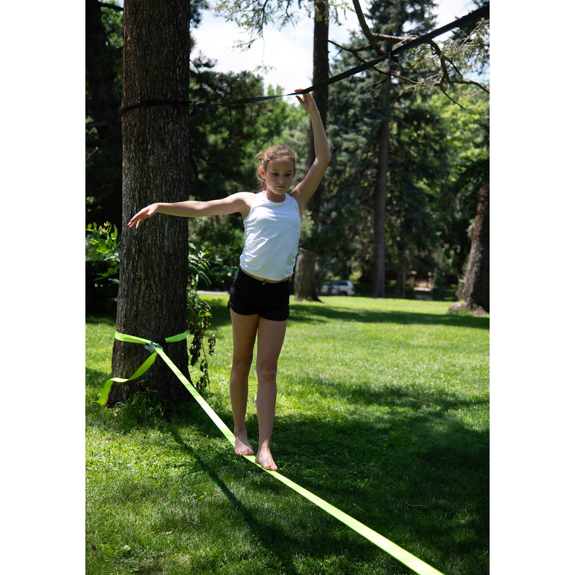 Best Buy: Hape Trelines: Classic Slackline 50 ft Ratchet Between 2 ...