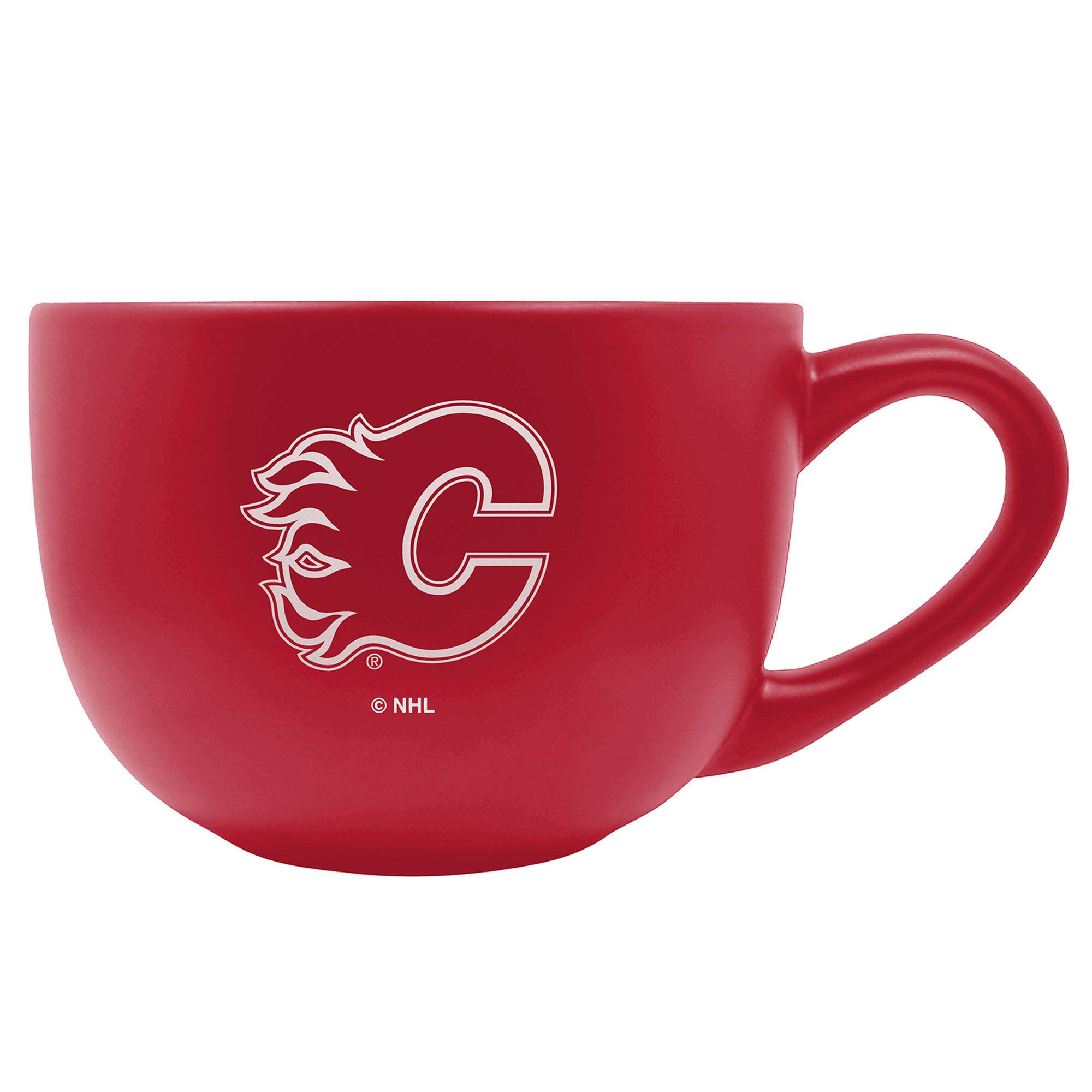 Great American Products Calgary Flames 23oz. Double Ceramic Mug ...