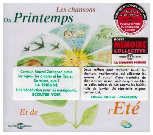 Marcel Zaragoza Printemps Chansons Pour Enfants COMPACT DISCS [CD ...