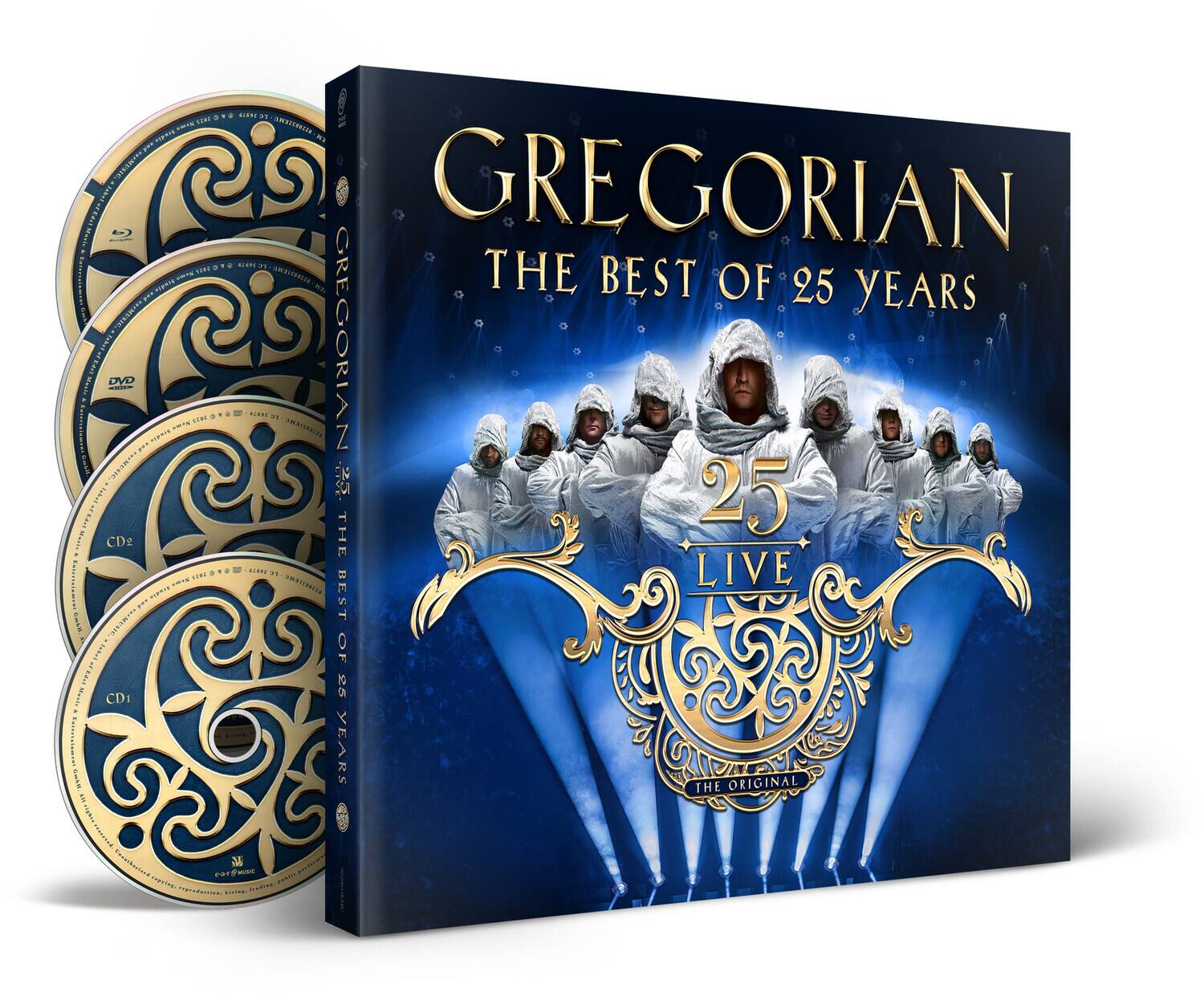Gregorian 25 Live (The Best Of 25 Years) COMPACT DISCS [CD] - Best Buy