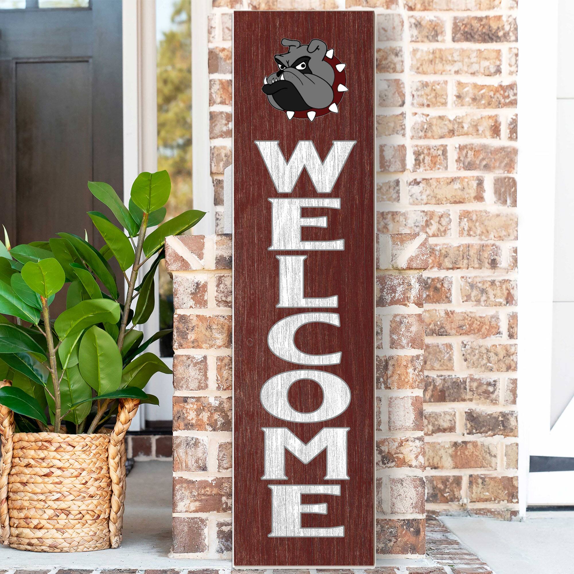 Jardine University of Redlands Bulldogs 12'' x 48'' Outdoor Leaner ...