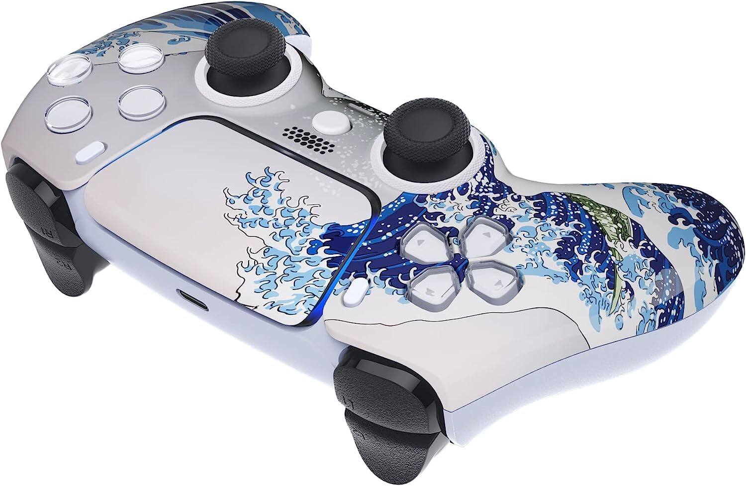 Custom Controllerzz Custom Wireless Controller for PS5 Waves - Best Buy