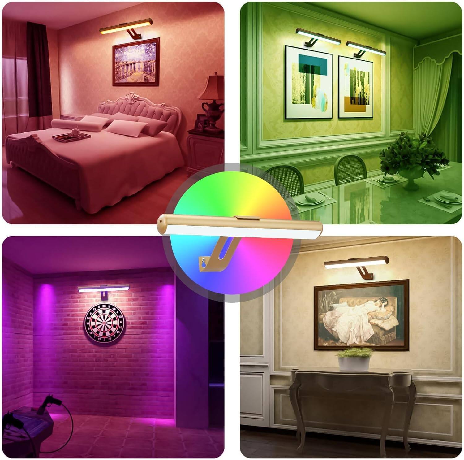 VEGA AUTOMOTIVE Picture Light Operated Lights For Wall Wireless With ...