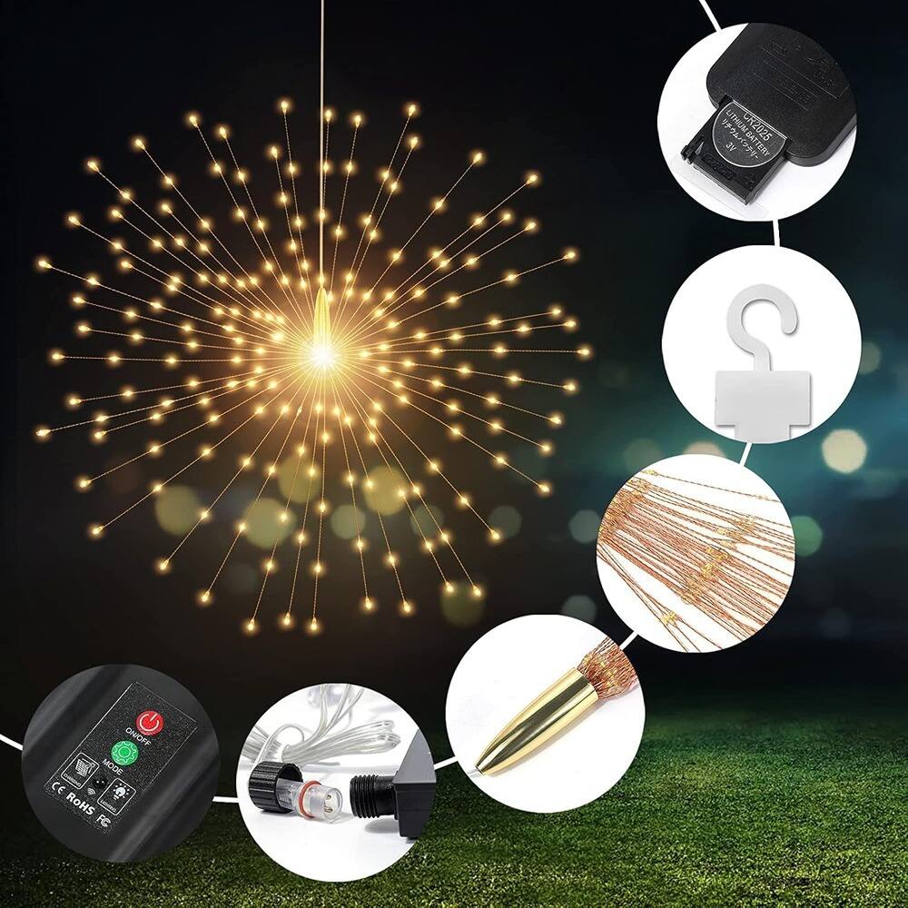 RTMB Eight mode dimmable Firework light remote control timer with four ...