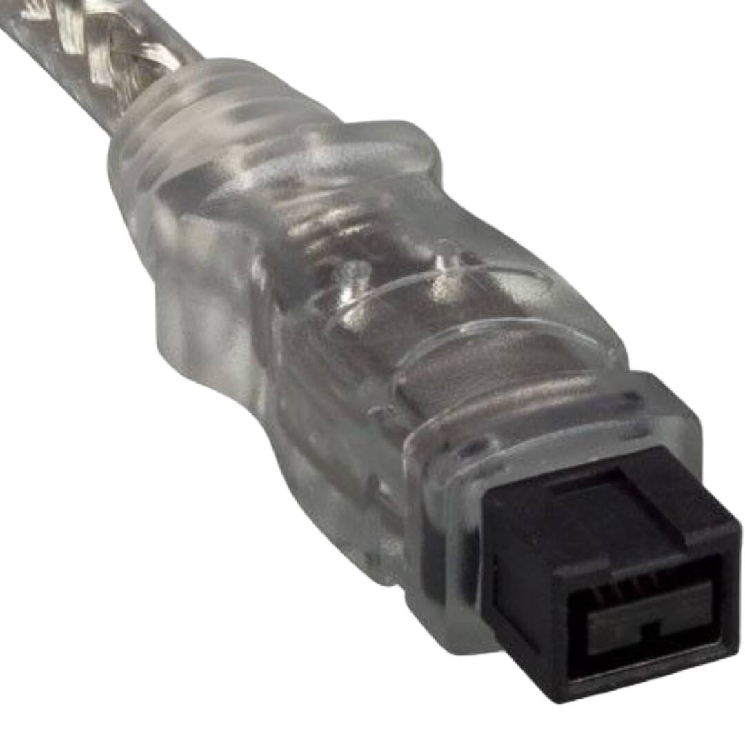 Sanoxy 6ft IEEE 1394b FireWire 800 9 pin to 6 pin Clear FRW-IEEE-1384b-9-6-6ft-clr - Best Buy