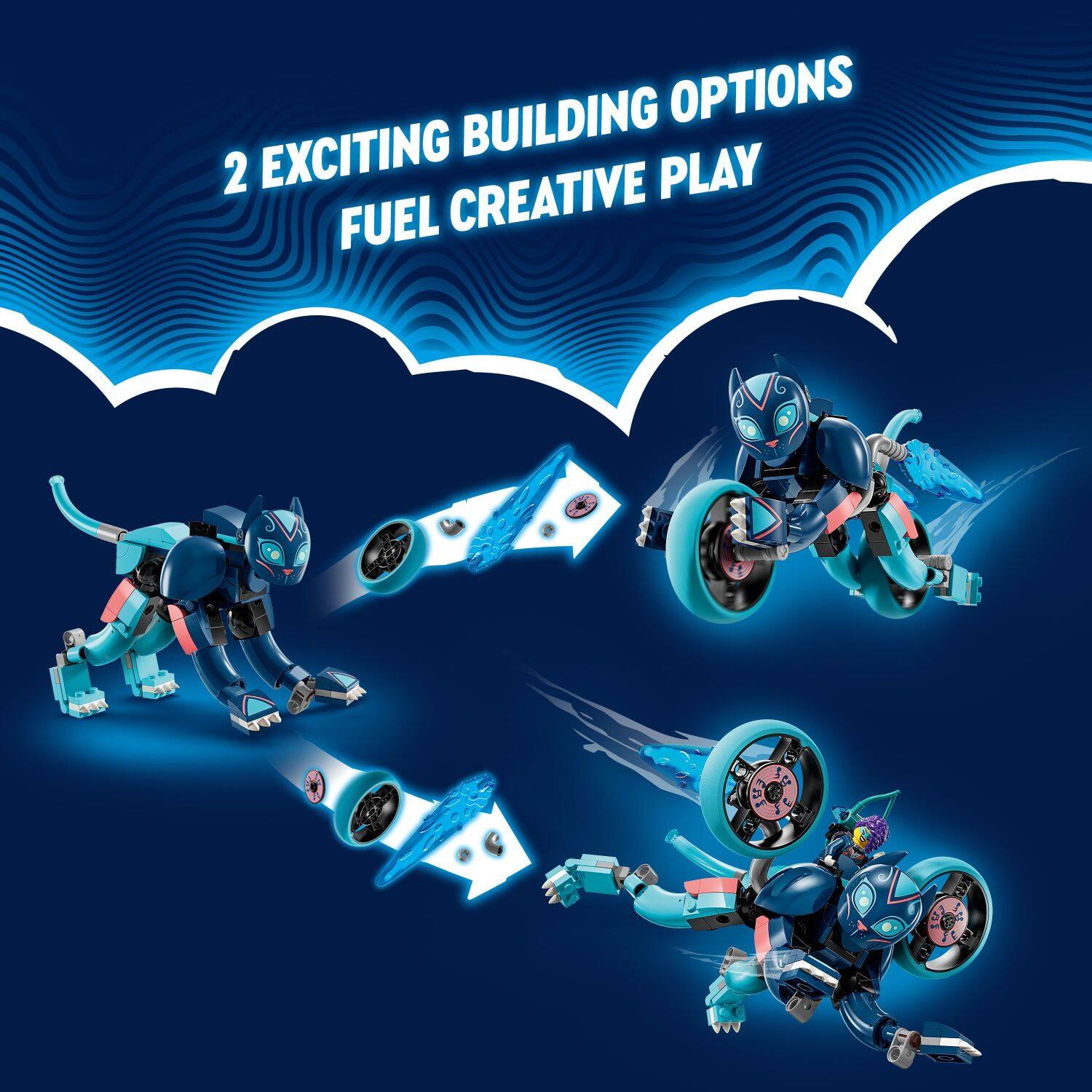 LEGO DREAMZzz Zoey’s Cat Motorcycle Bike Toy 71479 6470375 - Best Buy