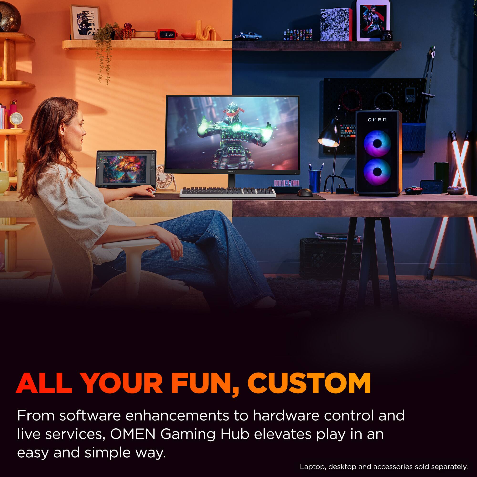 HP OMEN 27" IPS LED 4K UHD 144Hz FreeSync and G SYNC Compatible Gaming ...