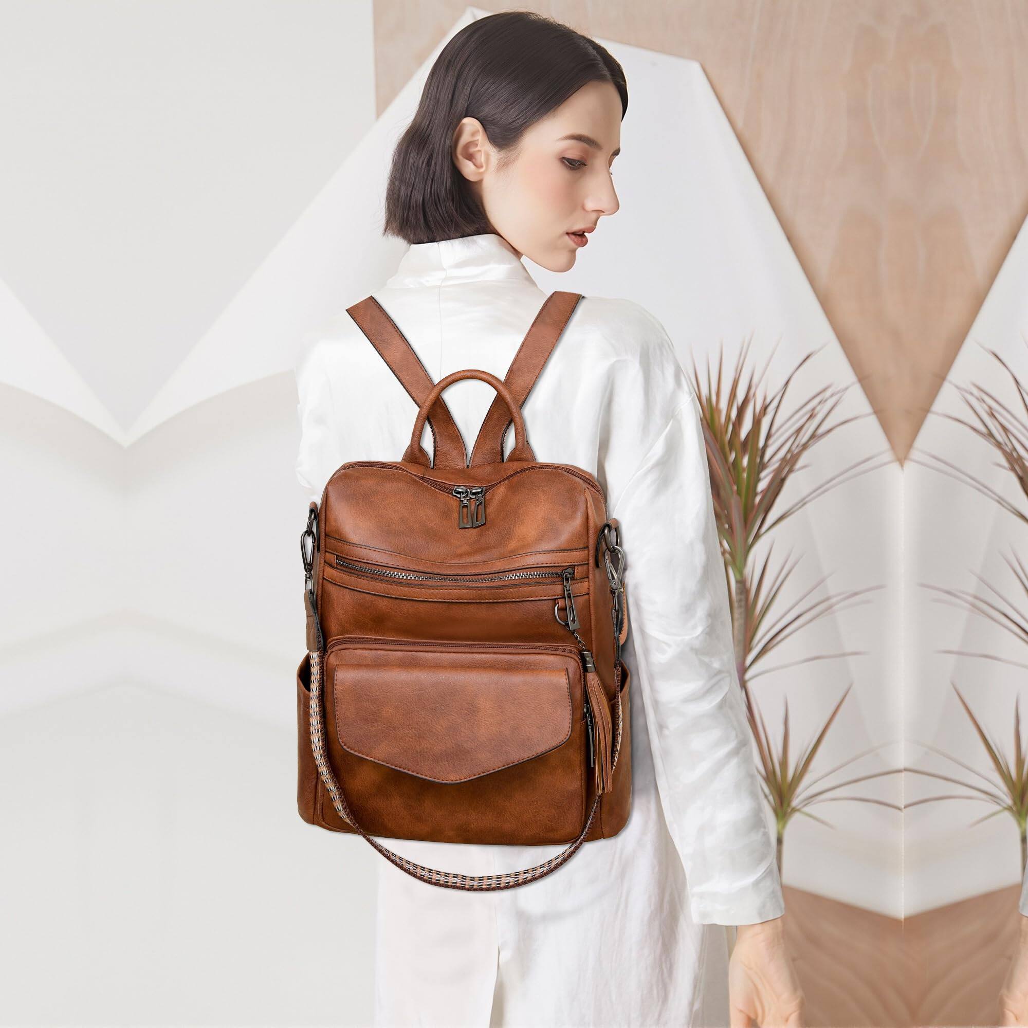 Cozy Serene Backpack Purse For Women Fashion Designer Ladies Travel ...